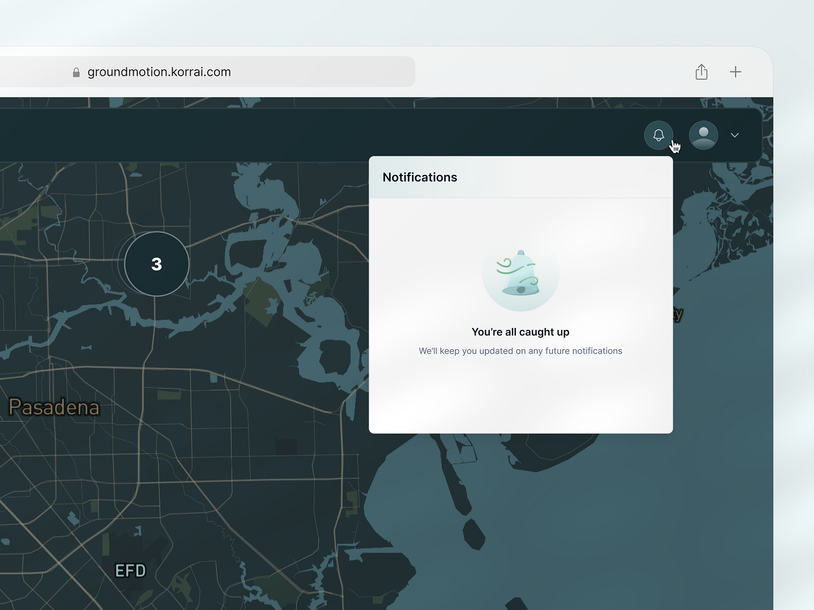 No notifications empty state by Siraj Dhanani on Dribbble