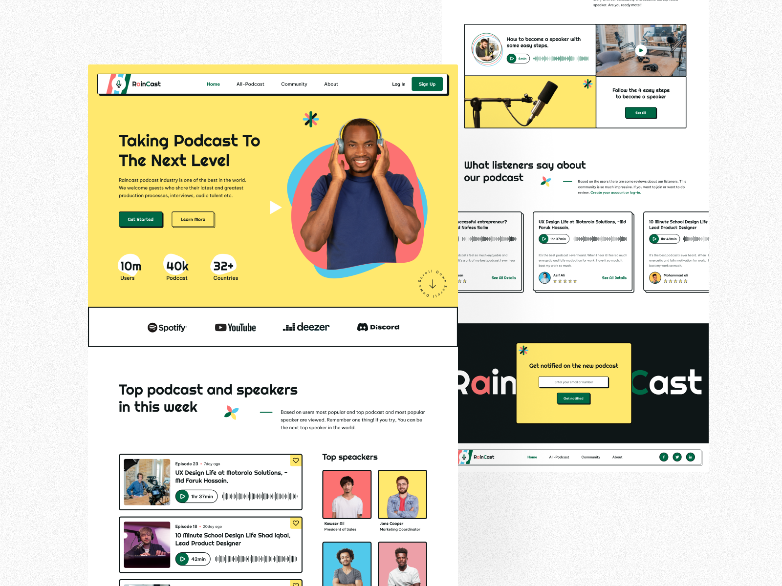 Website Design UI-Kit Free by Sheikh Jubayer Ahmed Siam on Dribbble
