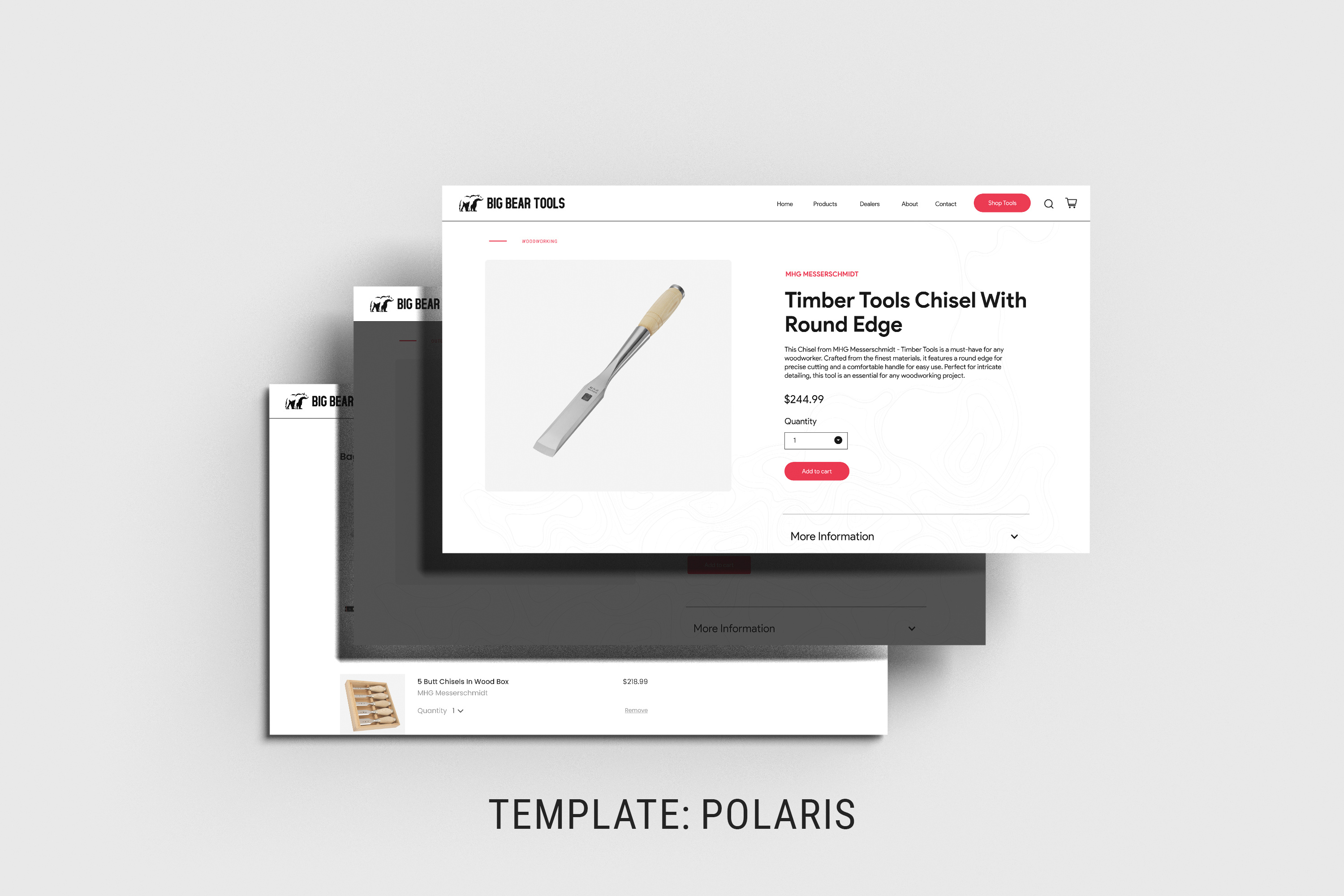 Webflow E-Commerce Template: Polaris by Penni Cart on Dribbble