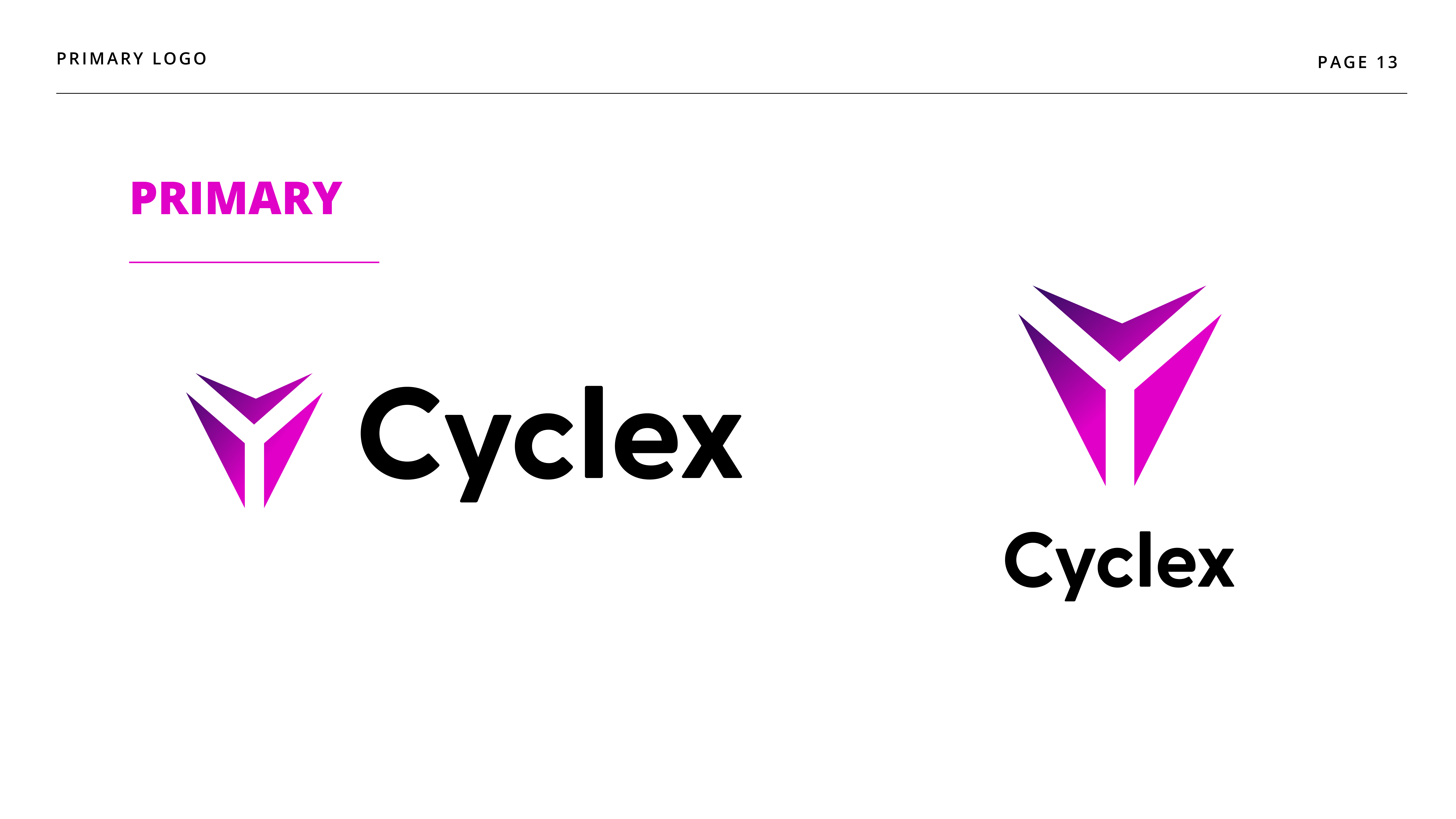 Cyclex Logo Brand Guidelines by Garth Tudor on Dribbble