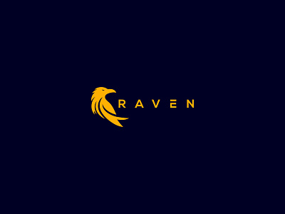 Raven Logo by Ben Naveed 🇺🇸 on Dribbble