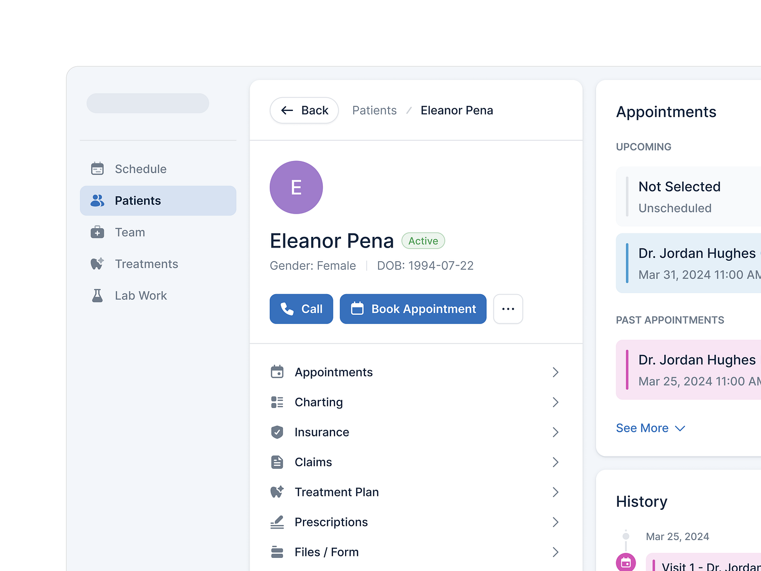 Patient Profile by Prakash Ghodke 👋 for Never Before Seen on Dribbble