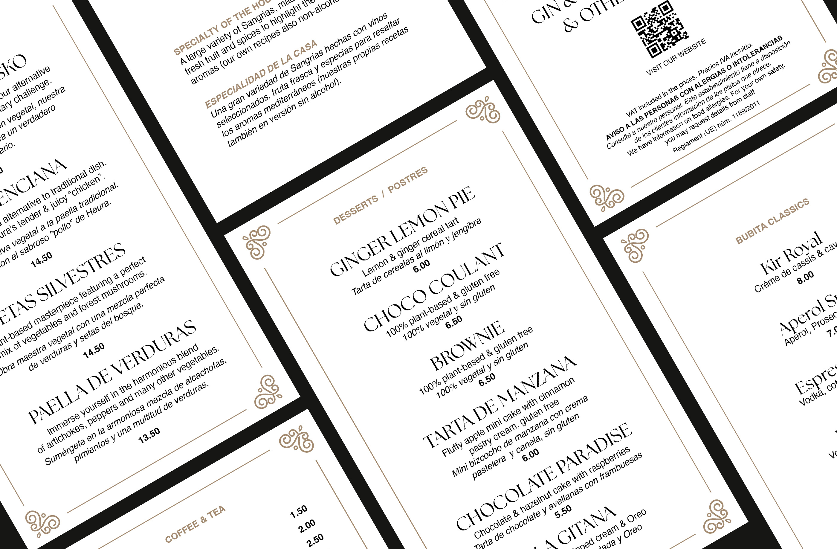 Sangria Bar Menu Design by Santa Vinklere on Dribbble