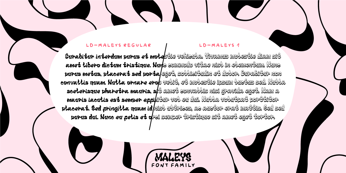 MALEYS. Color OTF SVG Font Family. by LUXFONT on Dribbble