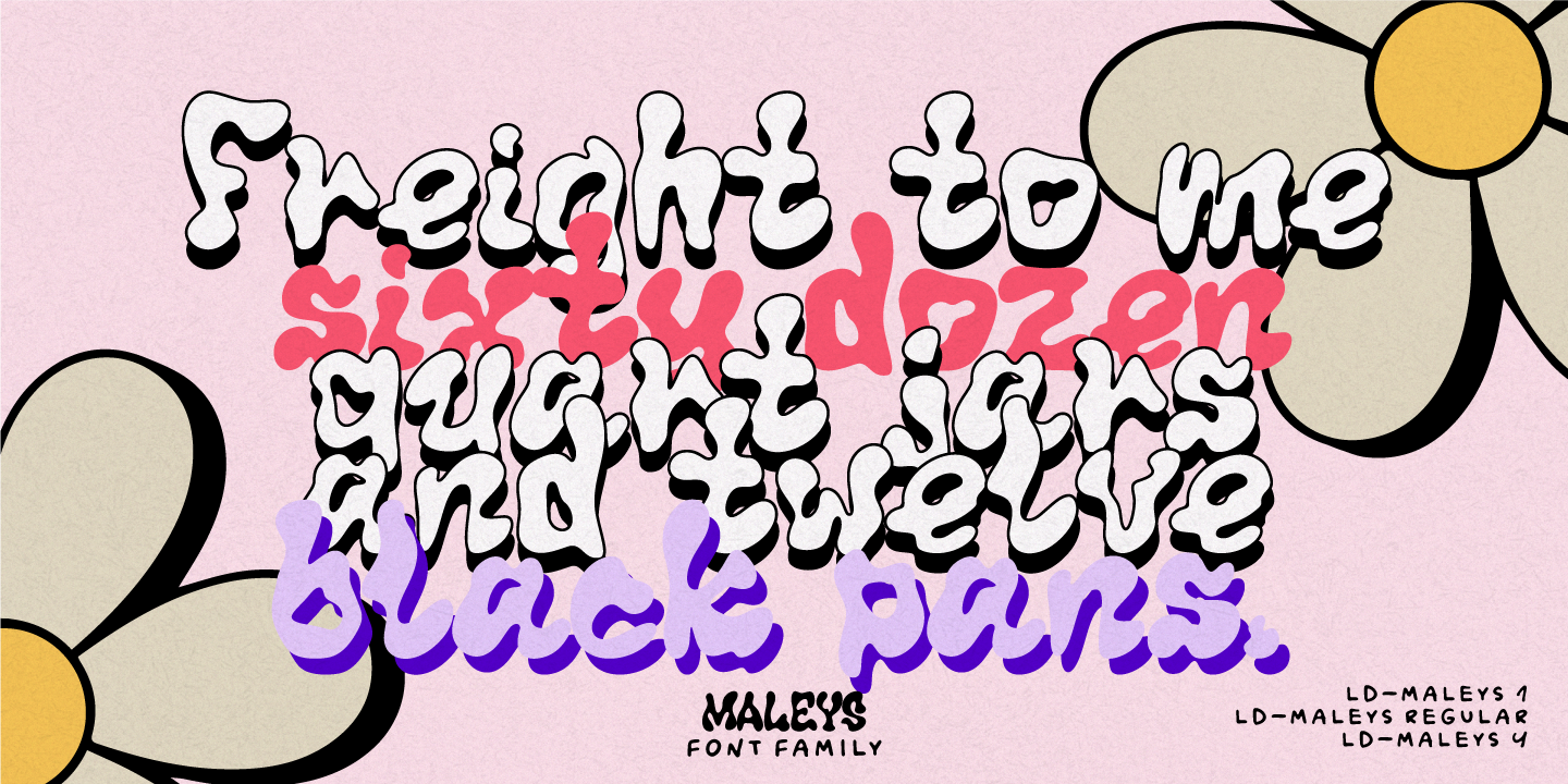 MALEYS. Color OTF SVG Font Family. by LUXFONT on Dribbble