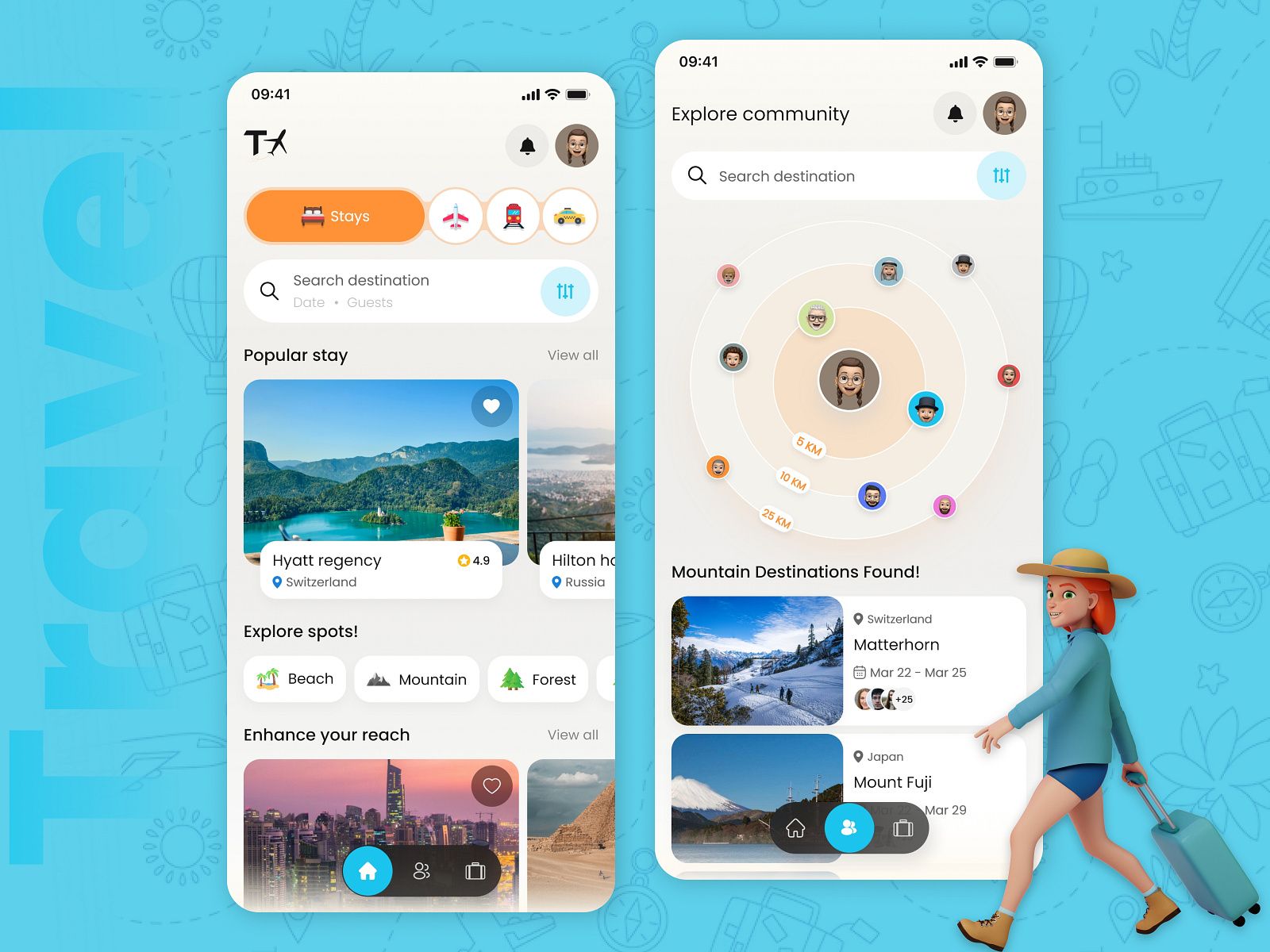 Booking Service Mobile App Design📱 by Hire Mobile Developers on Dribbble