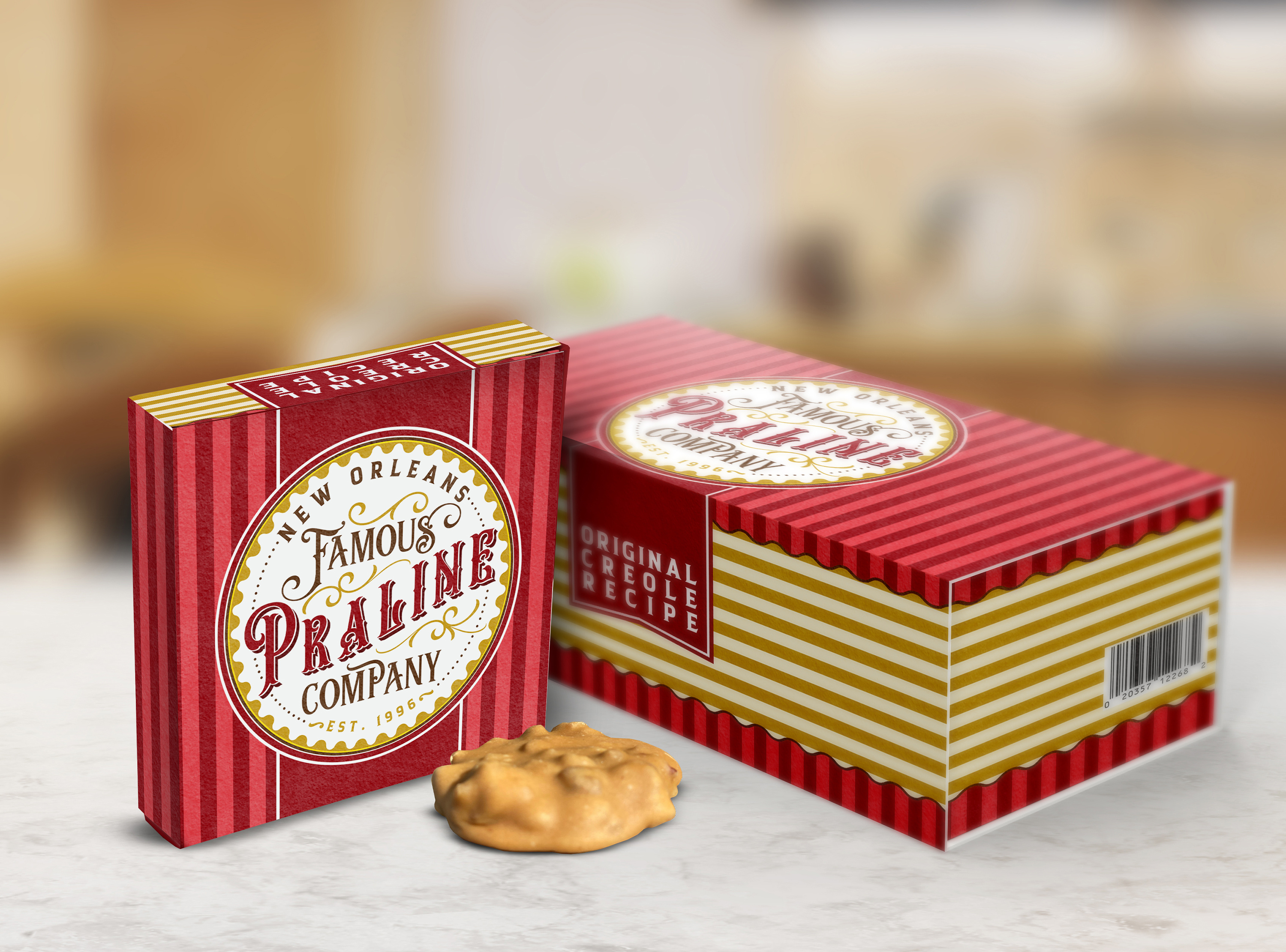 New Orleans Famous Praline Company Projects by Midnight Boheme on Dribbble
