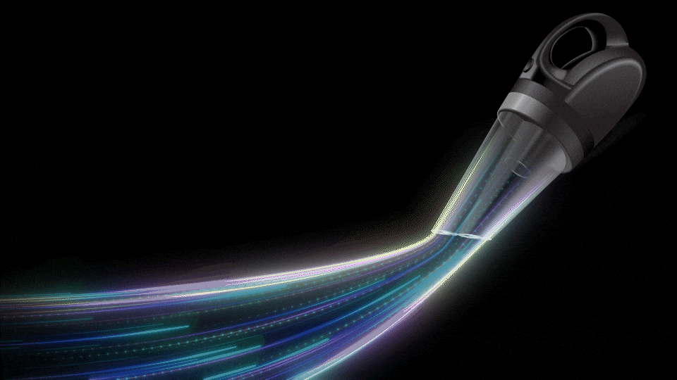 4K animation of a modern cordless vacuum cleaner with colors by Motion Stock on Dribbble