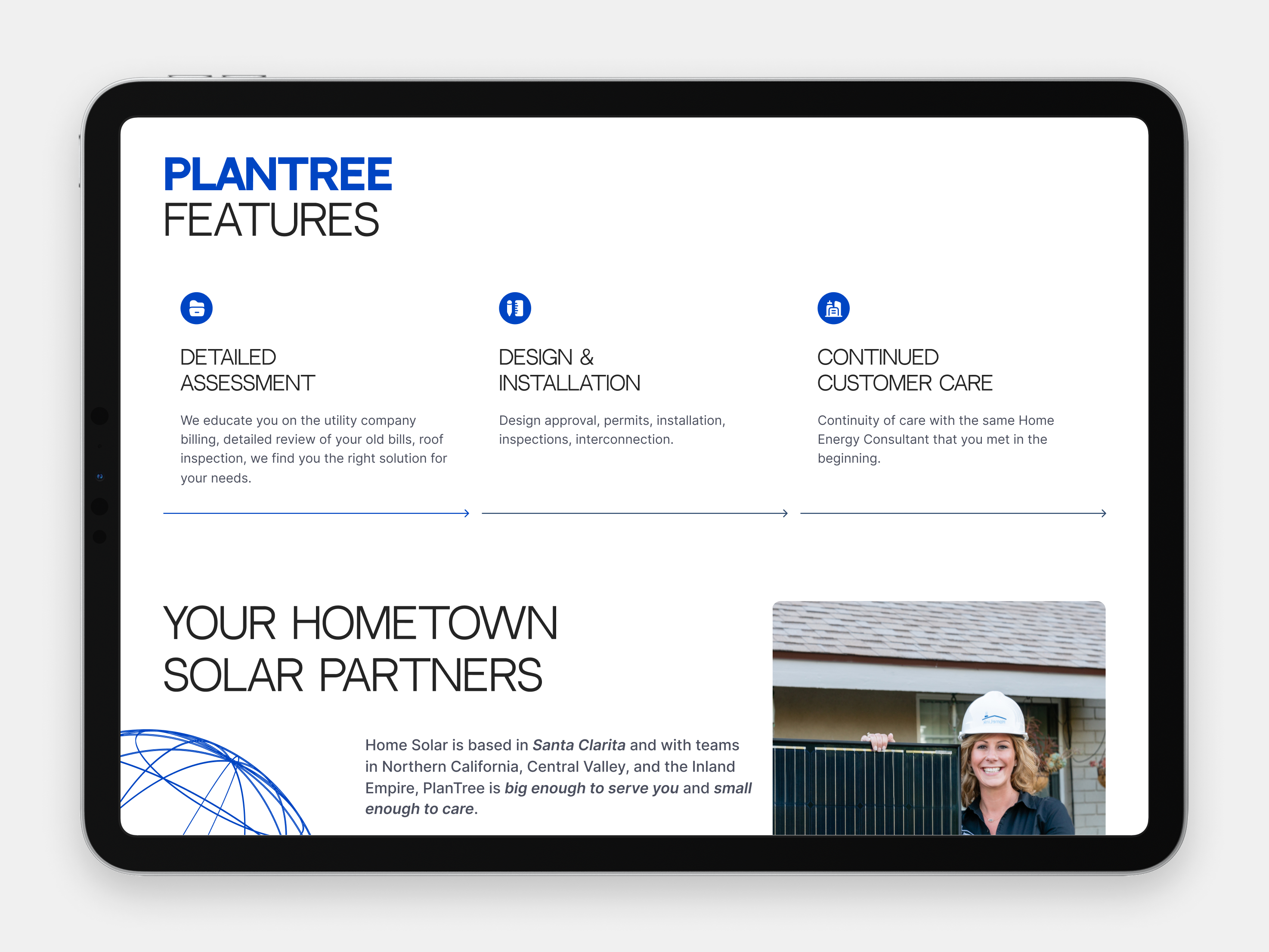 Plantree Solar - Website Design by ALMAX Design Agency on Dribbble