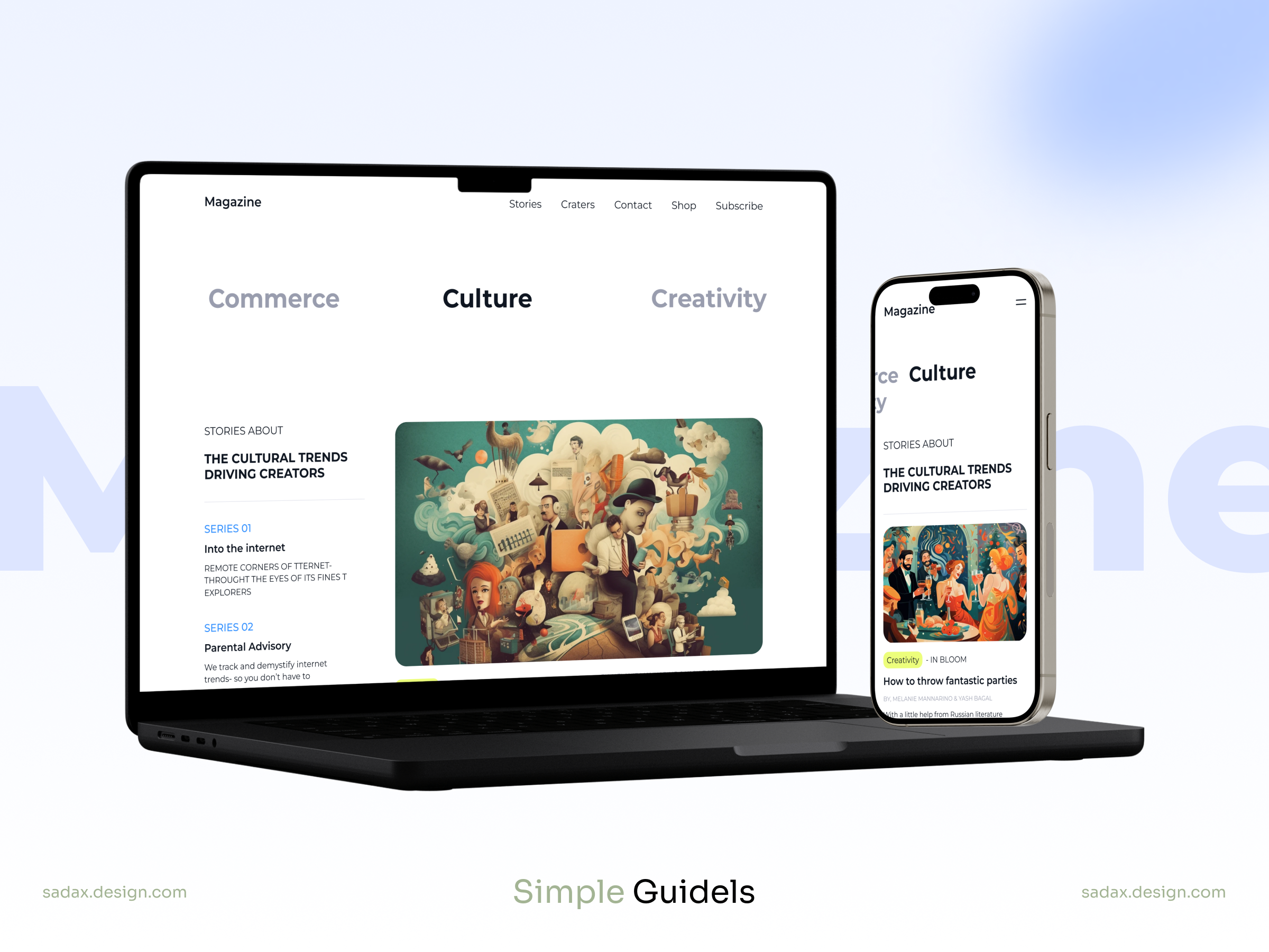 Magazine- Culture Design by Borkat Ullah on Dribbble