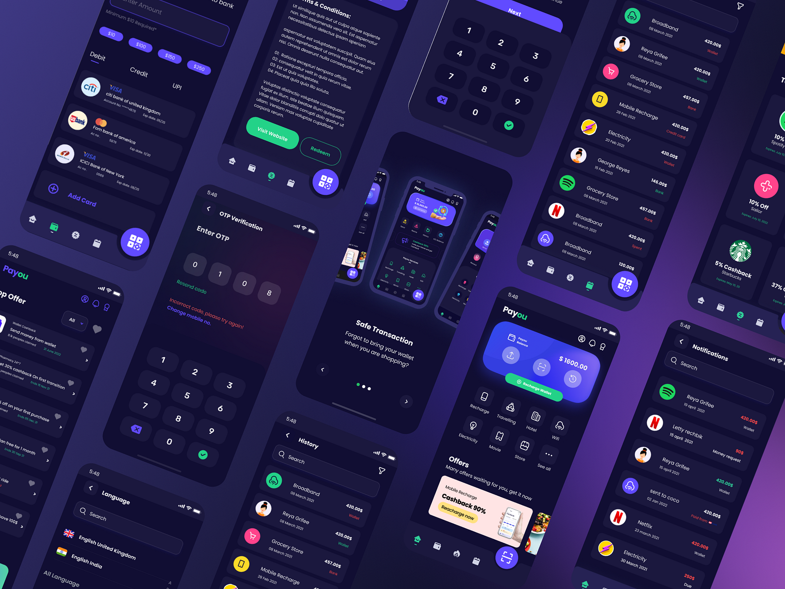 Payou UI Kit with Design System by Prakhar Neel Sharma on Dribbble