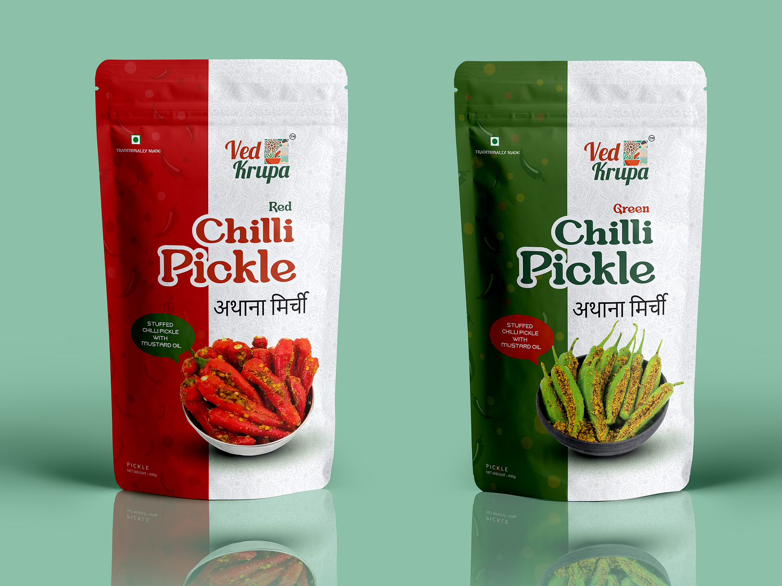 Chilli Pouch Packaging Design by Whitefern on Dribbble