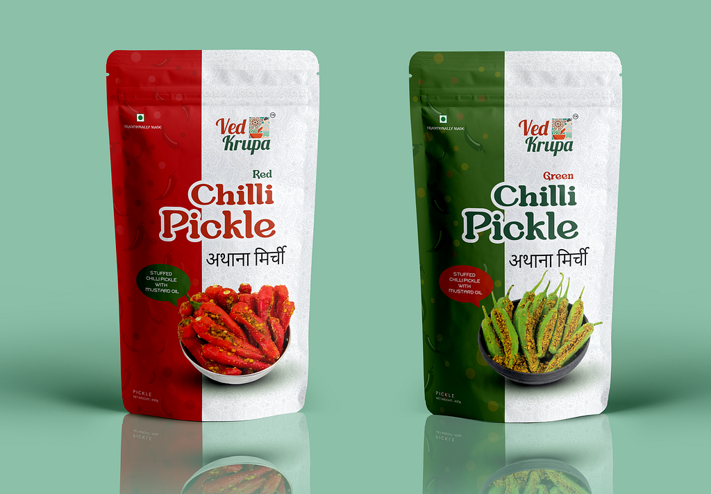 Chilli Pouch Packaging Design by Whitefern on Dribbble