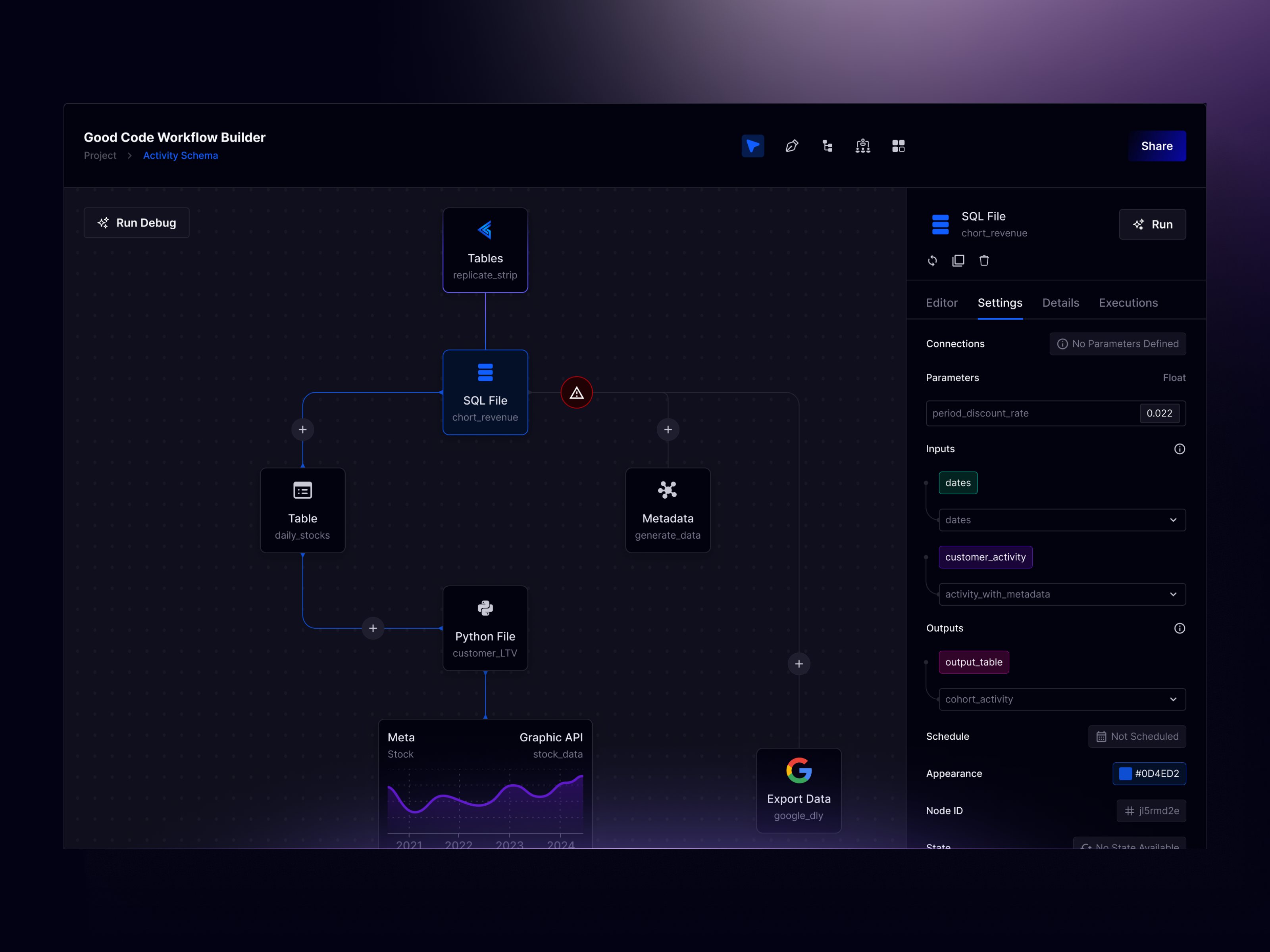 Workflow Builder by Good Code on Dribbble