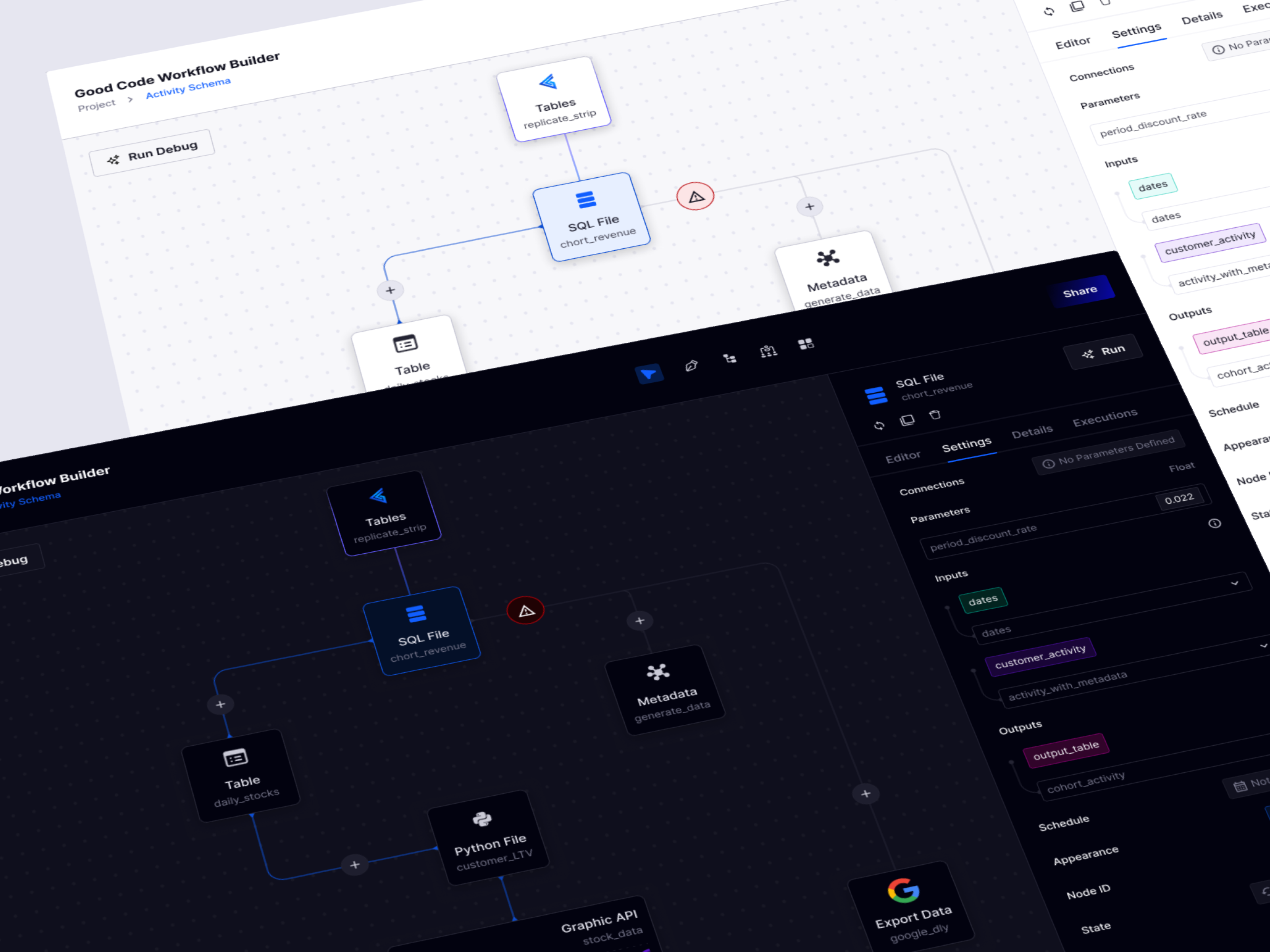 Workflow Builder by Good Code on Dribbble