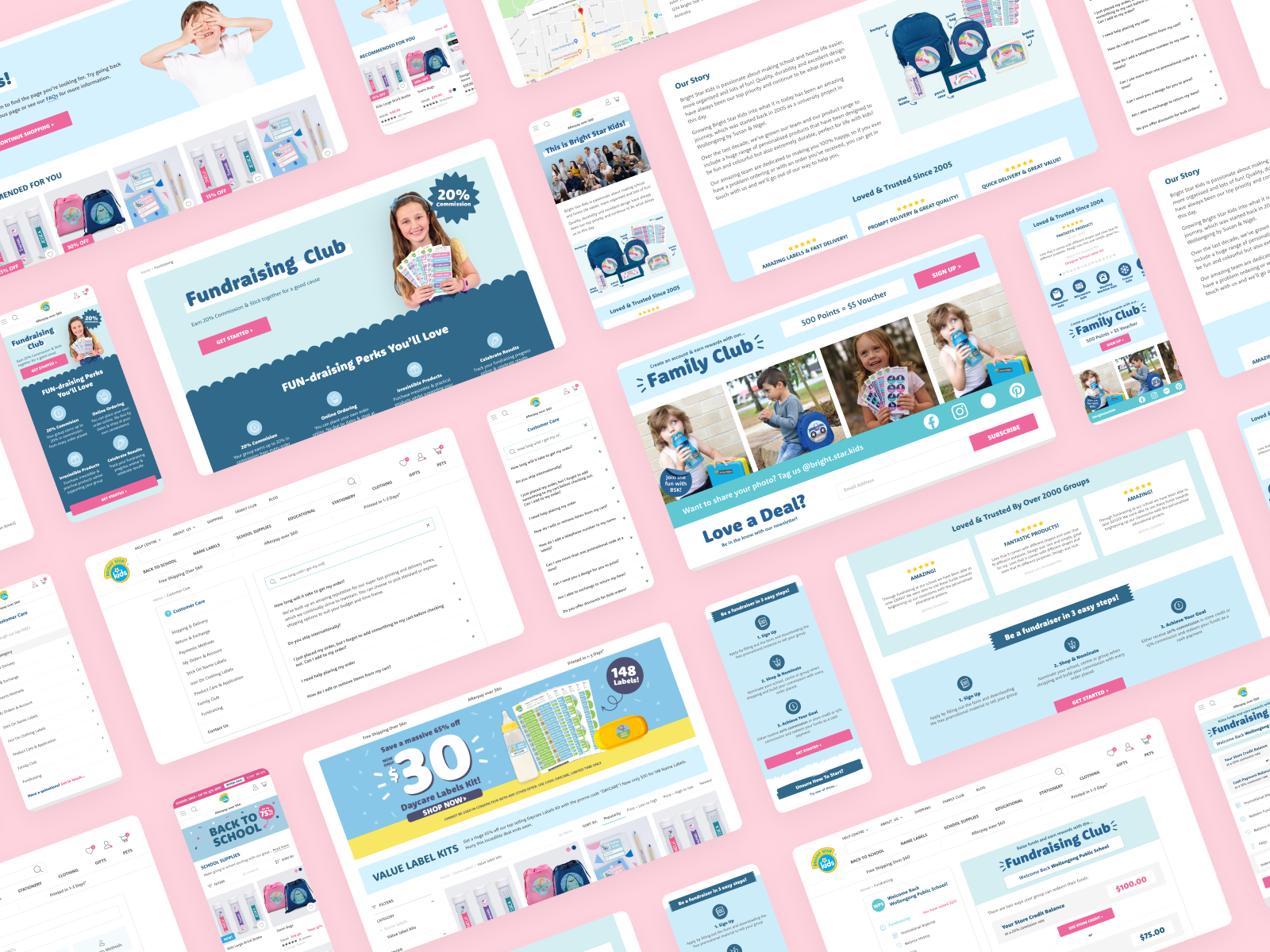 Ecommerce Children's goods UX/UI design by Onilab LLC. on Dribbble