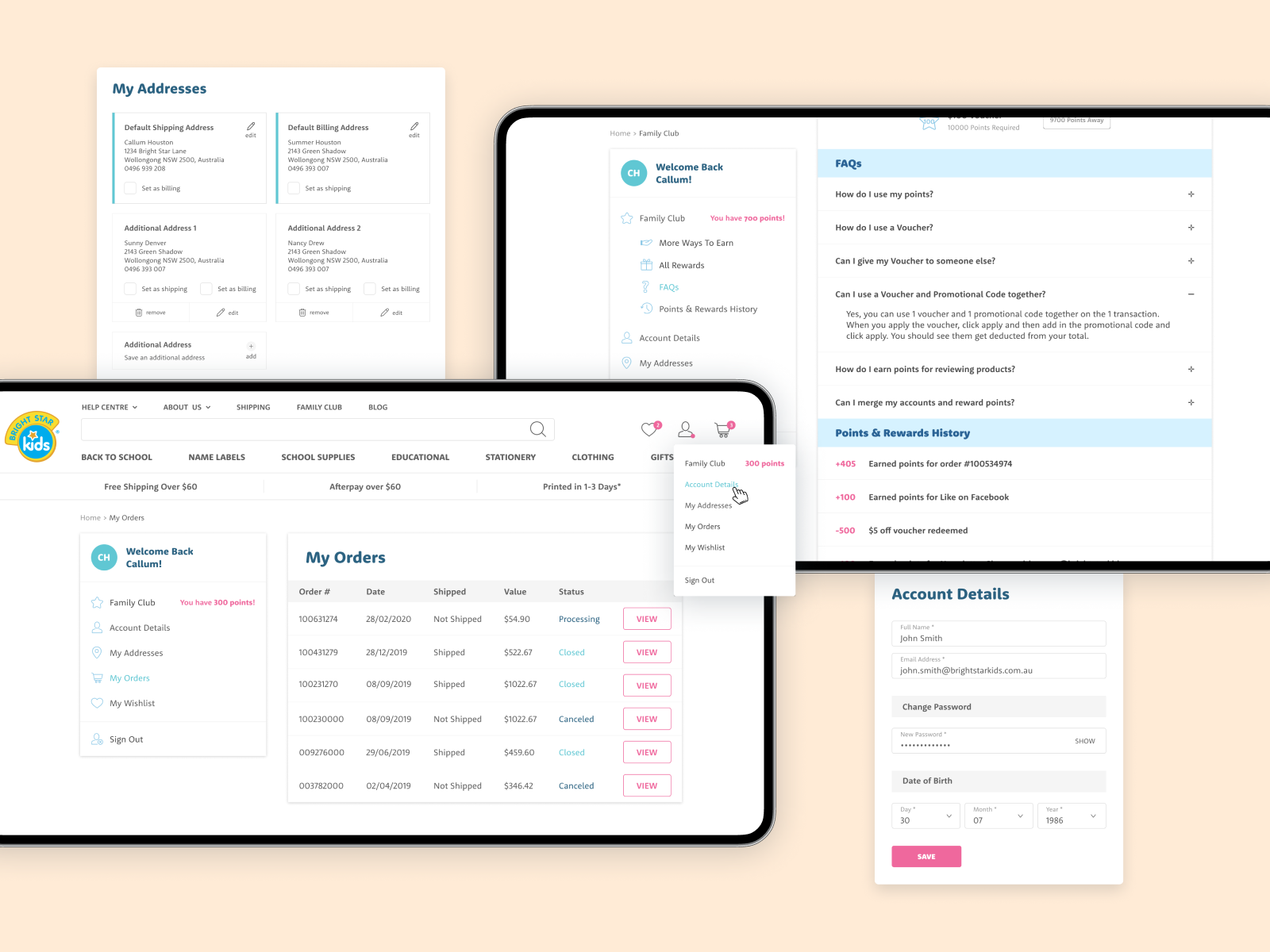Ecommerce Children's goods UX/UI design by Onilab LLC. on Dribbble