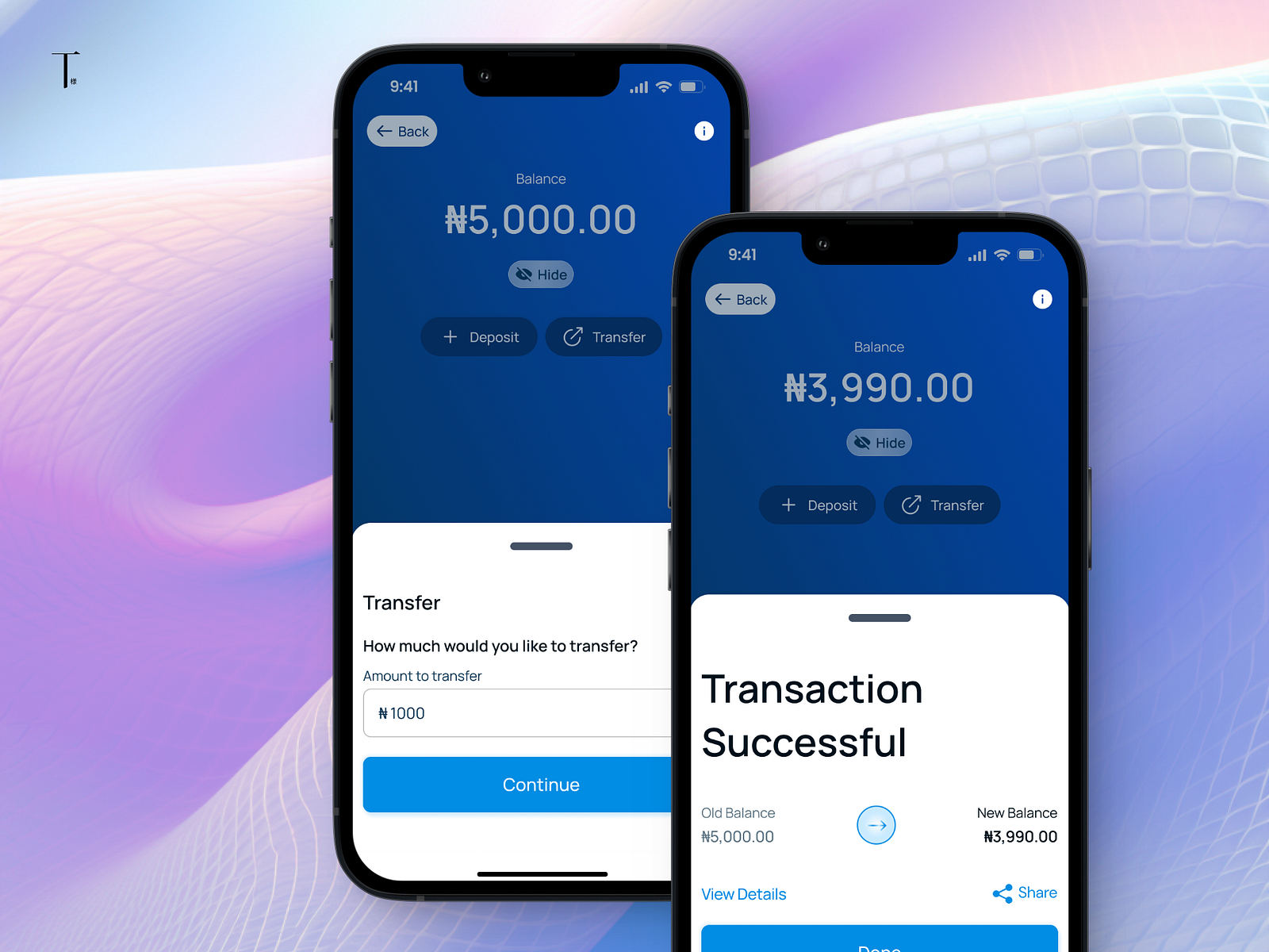 Transaction Screens for Connectus Mobile Wallet by Anthony Jibueze on ...