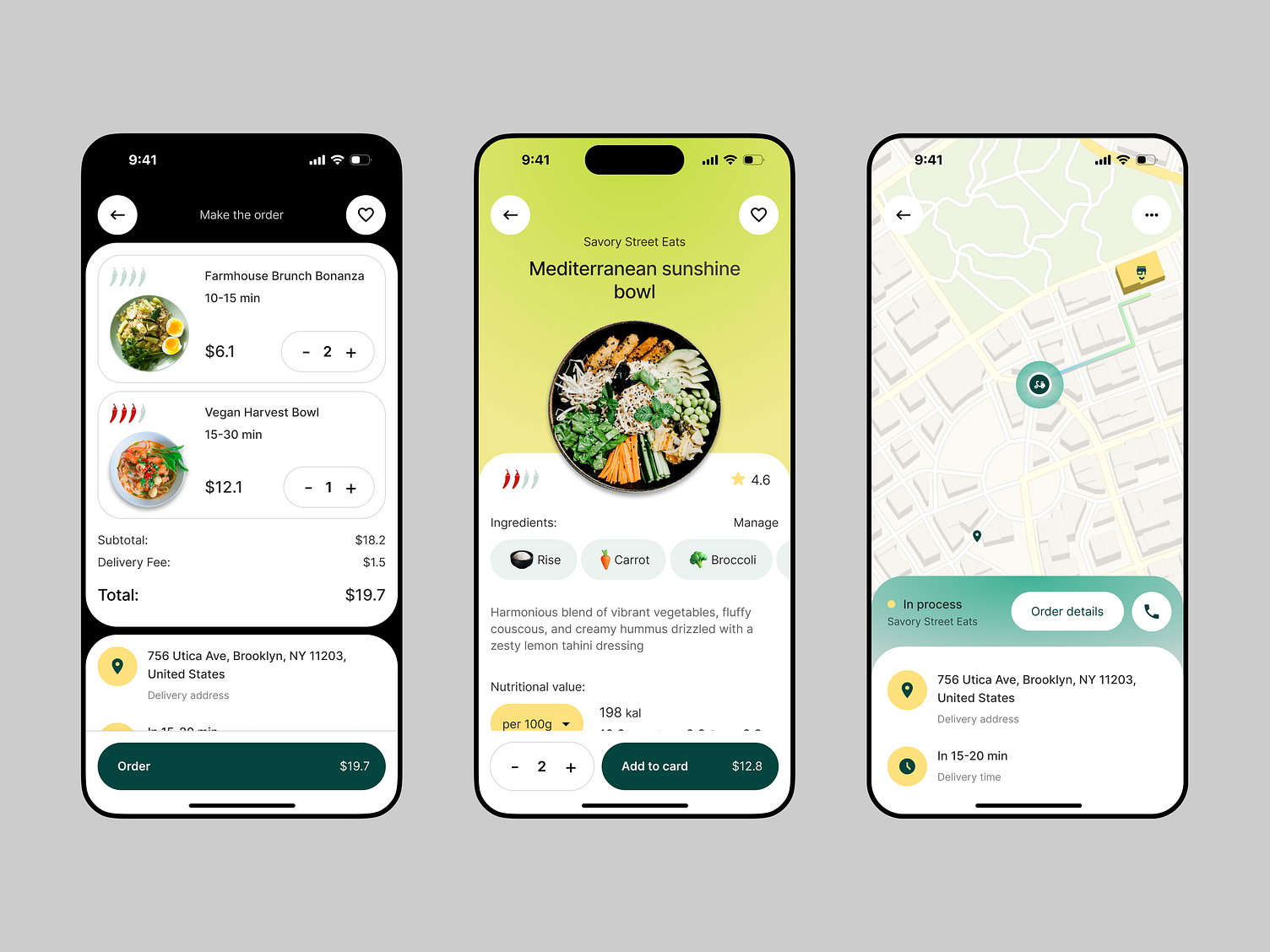Order, Track, Eat: Your Food Delivery Solution (iOS Mobile App) by Stas ...