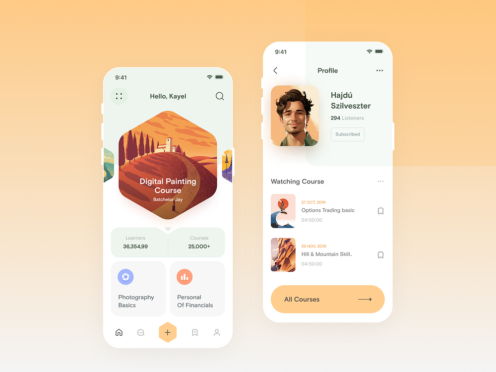 Trending Mobile, App, and Interface Designs on Dribbble
