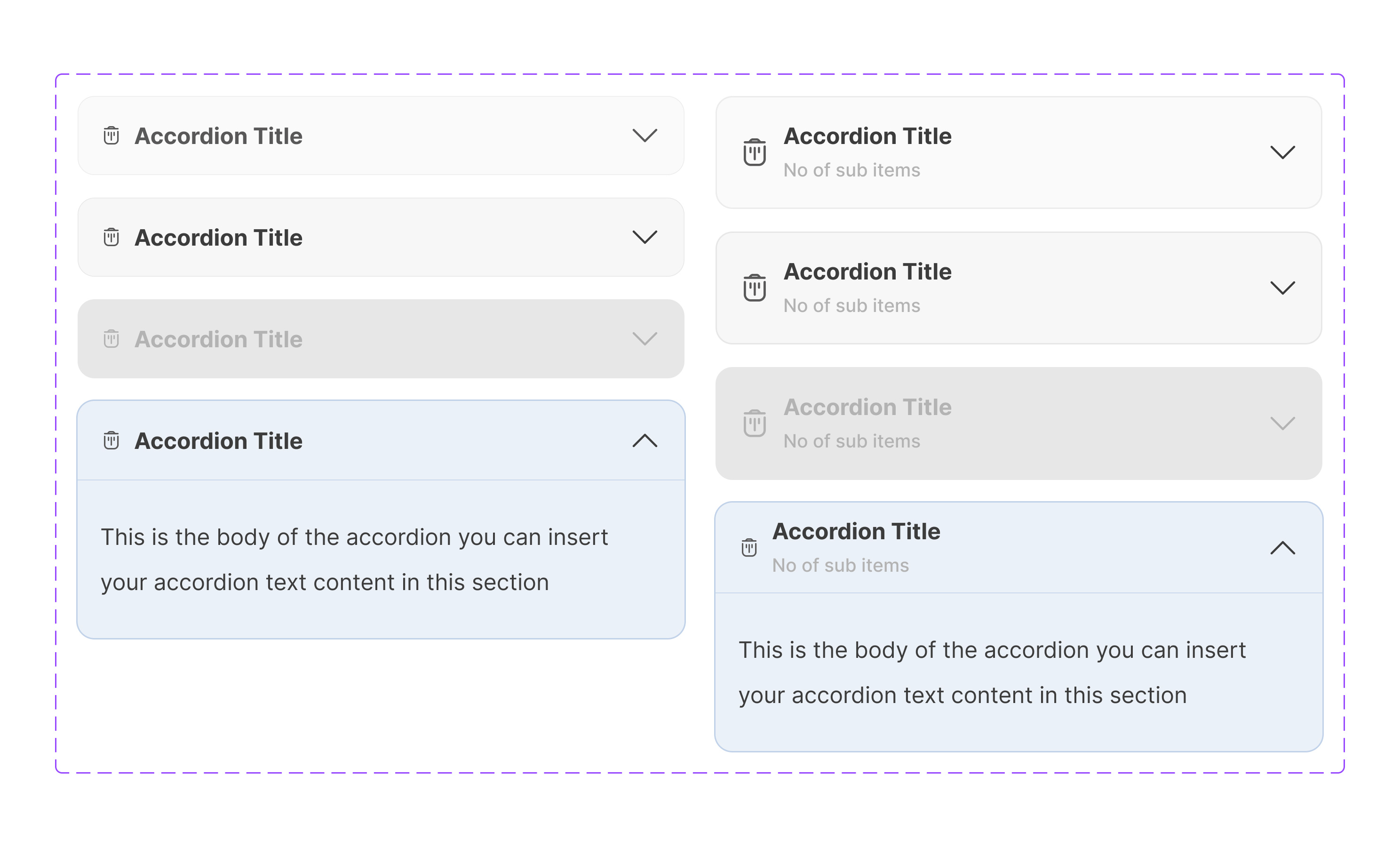 Accordion UI Component by Godspower Ebiowei Ehioze on Dribbble