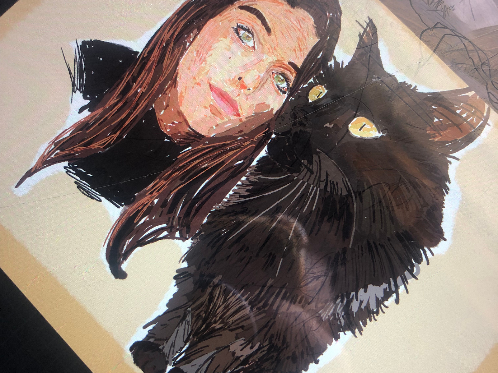 Self Portrait With Procreate By Stephanie Martinez Lima On Dribbble