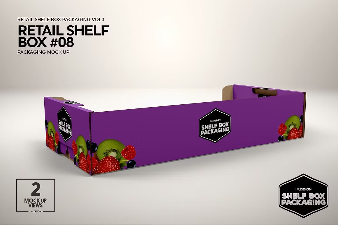 Retail Shelf Box 04 Packaging Mockup by Creative Shopify And Mockups ...