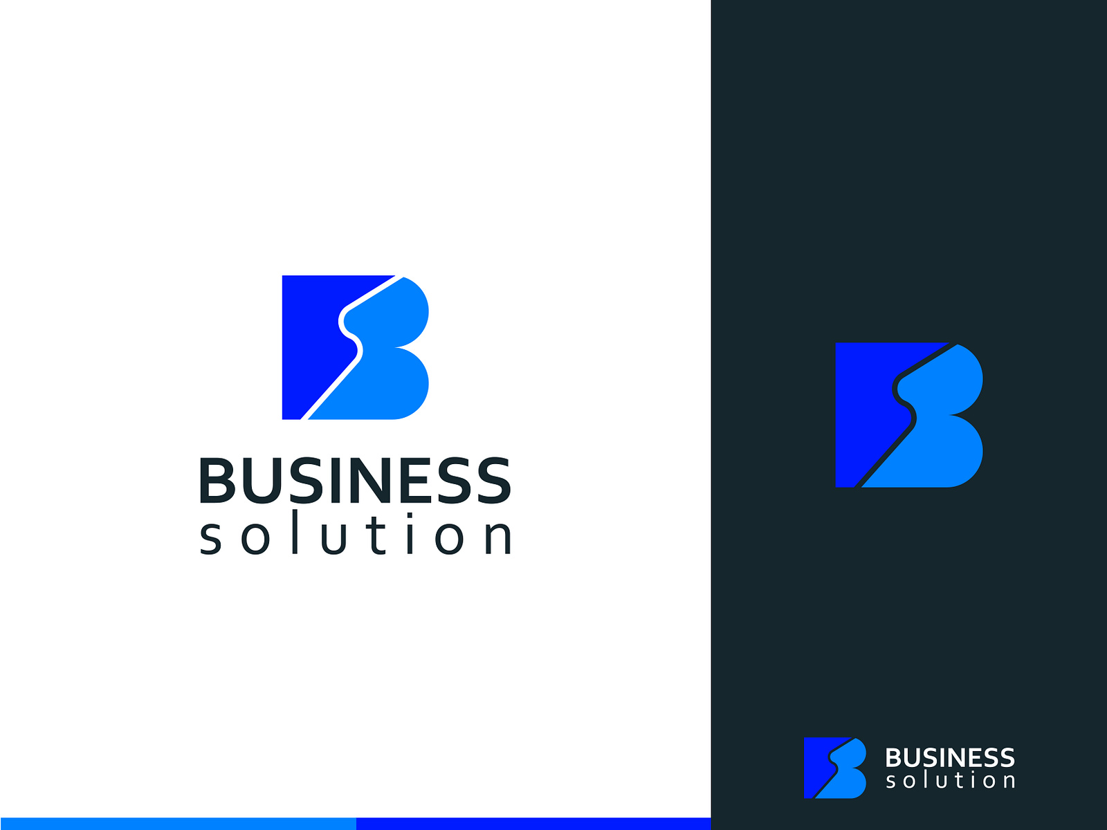 BUSINESS SOLUTION LOGO BRANDING by MD. PERVEZ HASAN RUBEL on Dribbble