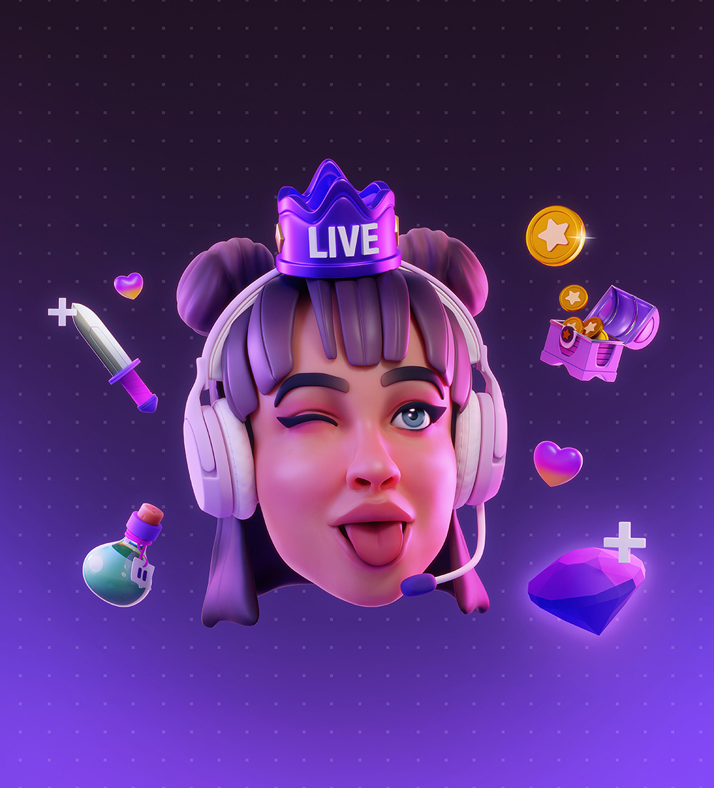 Apple Store The Essential Gamer App: Twitch by Leo Natsume on Dribbble