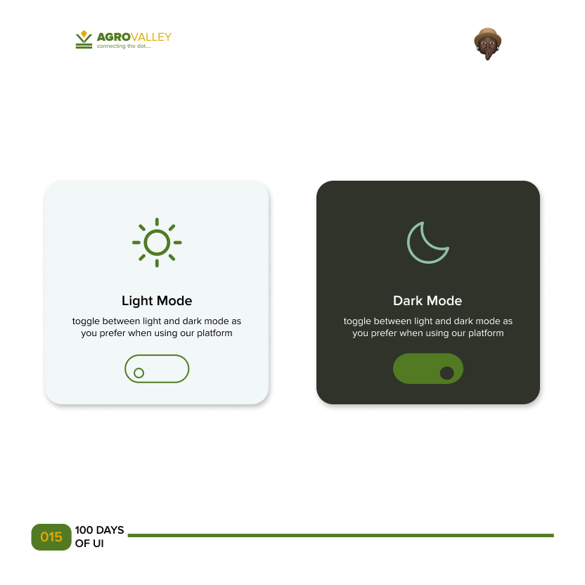 Day 015 (day and night mode design) by Dreamer on Dribbble