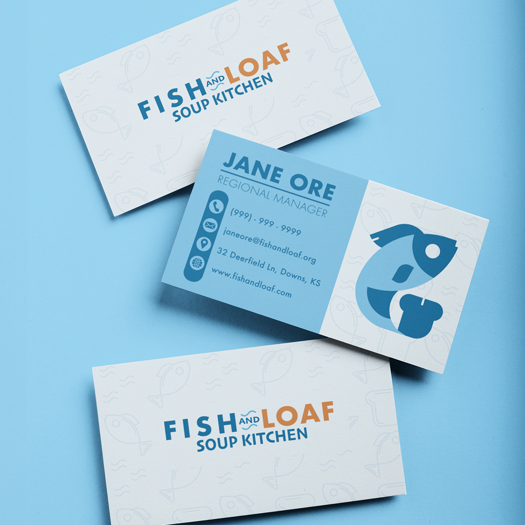 Fish and Loaf Business Cards by Kendall Mancuso on Dribbble