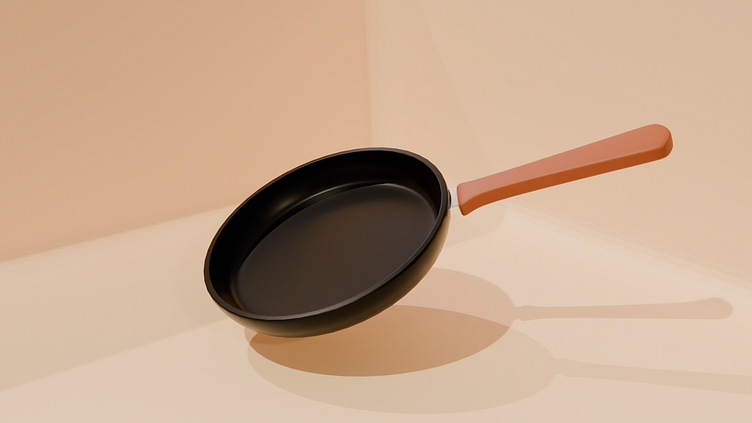 Low Poly 3D Model 37: Pan by Designer on Dribbble