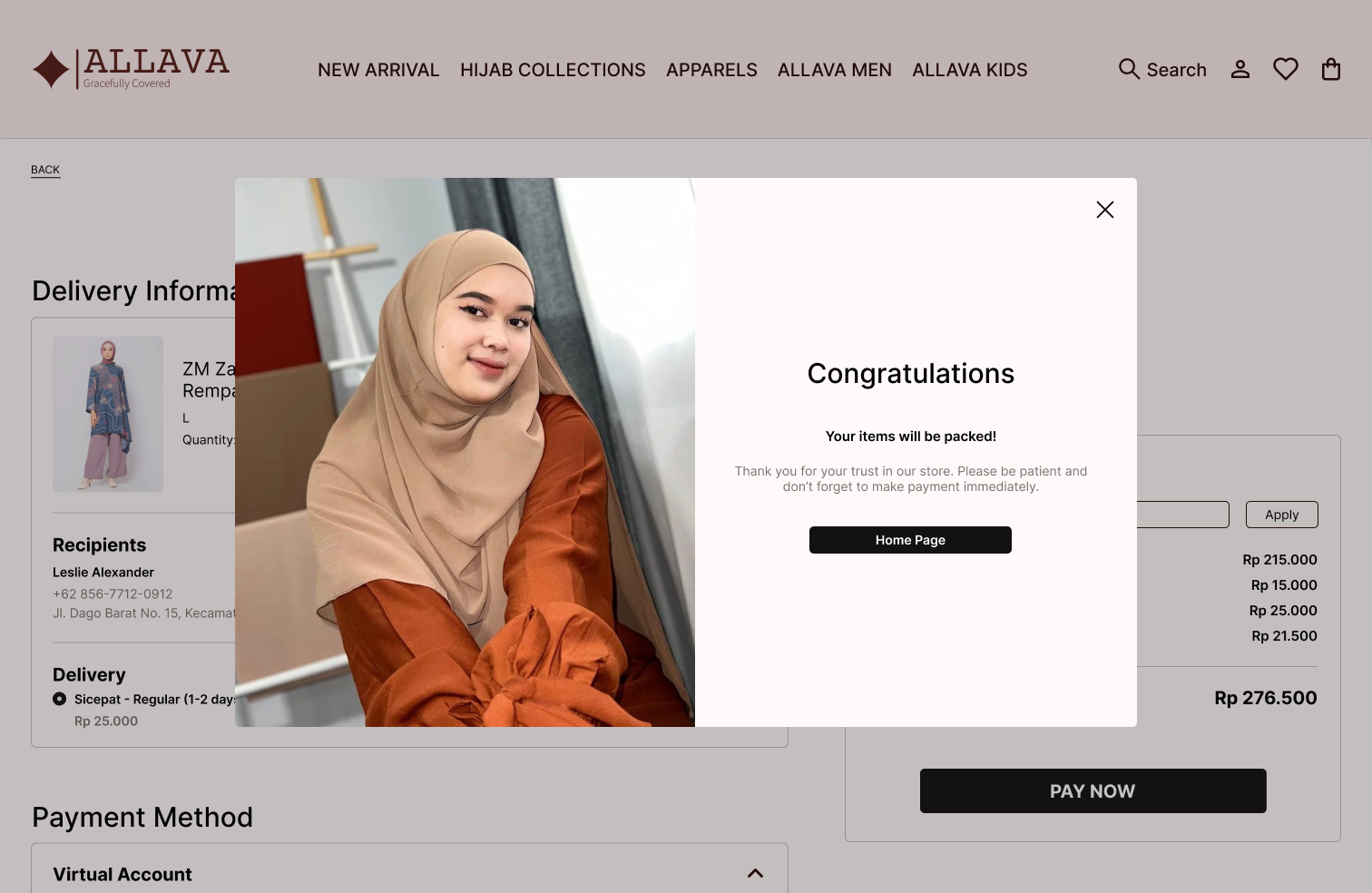 E-commerce UI Design by Elsa Dwi Nur Iffaty on Dribbble