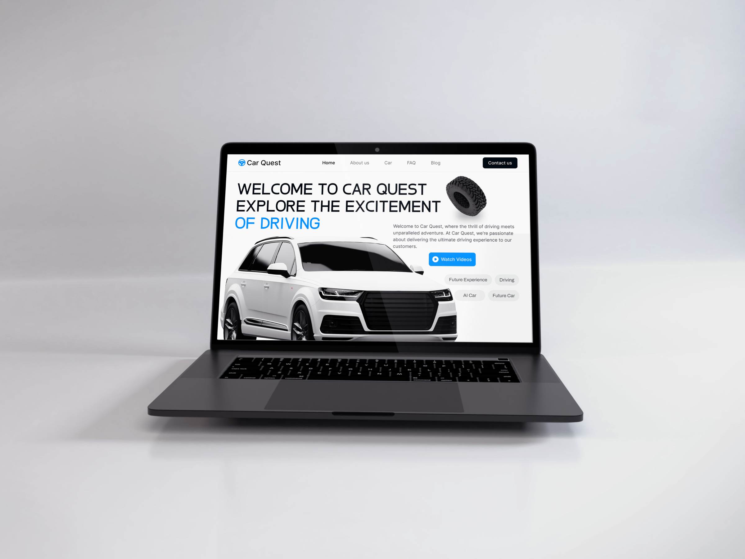 Car Quest || Car Website UI Design by Backbencher UI/UX for Backbencher ...
