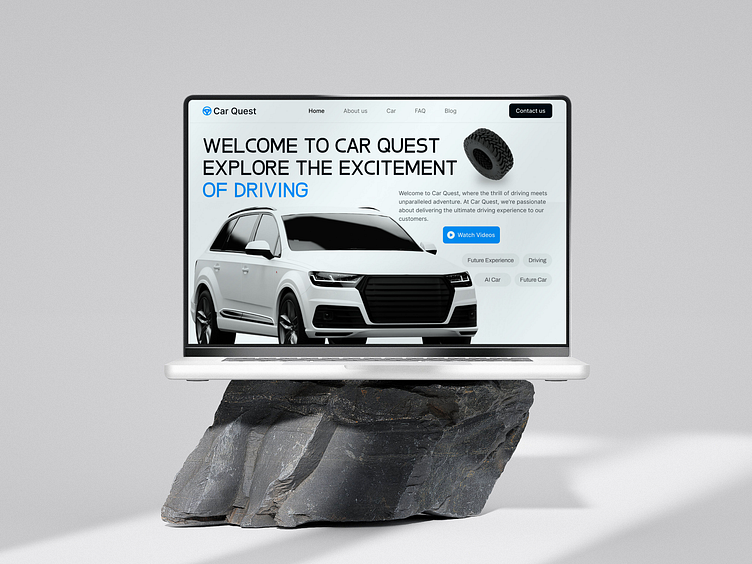 Car Quest || Car Website UI Design by Backbencher UI/UX for Backbencher ...