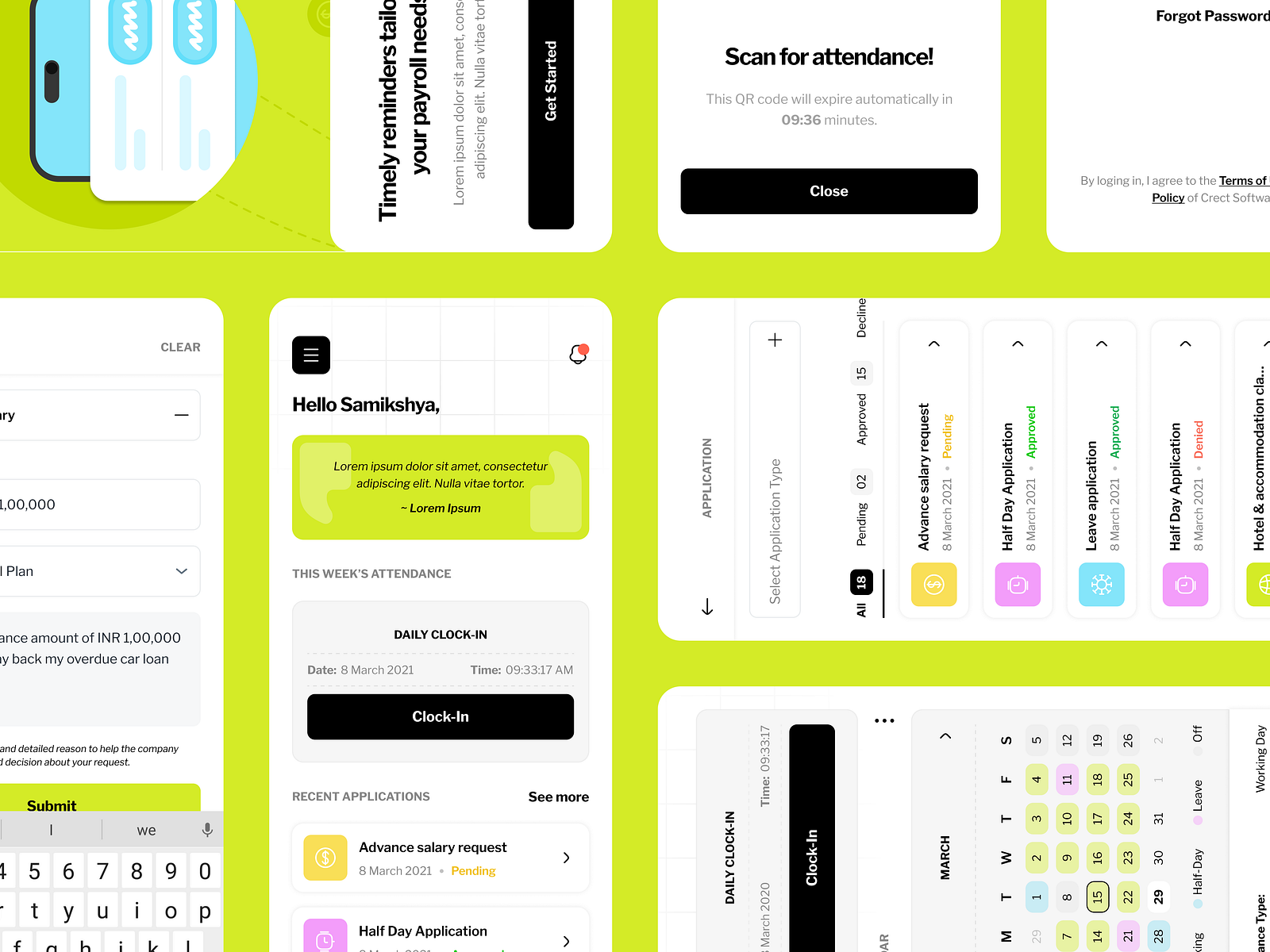 Crect - ERM app UI design by Samikshya Kar on Dribbble