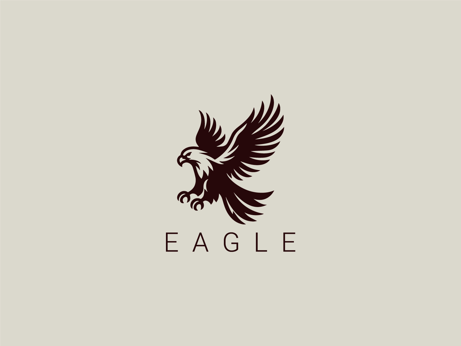 Eagle Logo by HUSSNAIN GRAPHICS on Dribbble