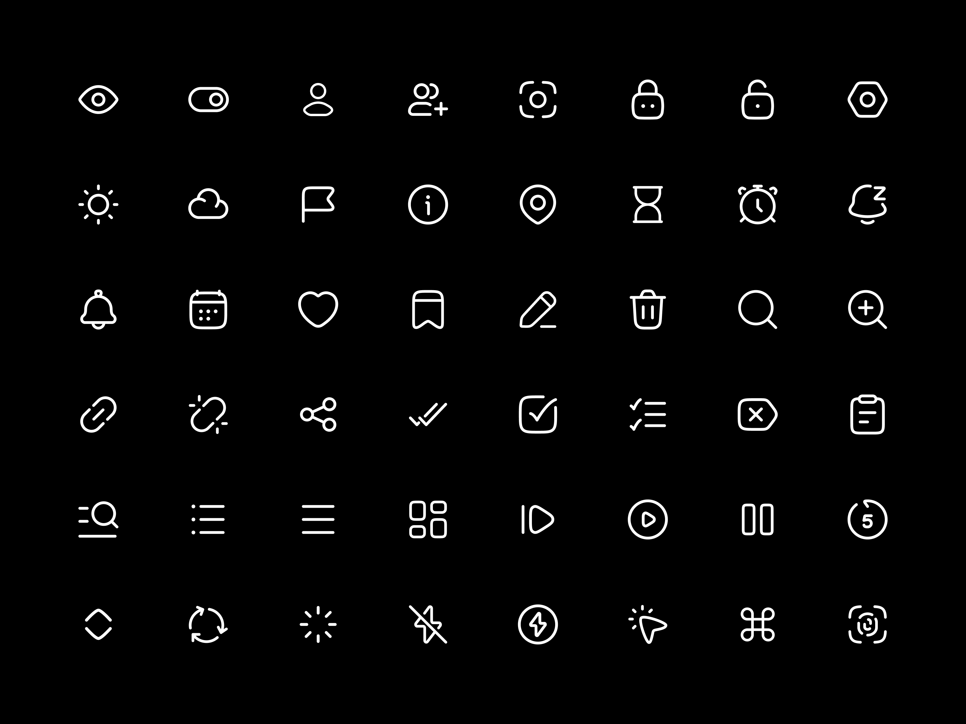 Line icons by Hugeicons on Dribbble
