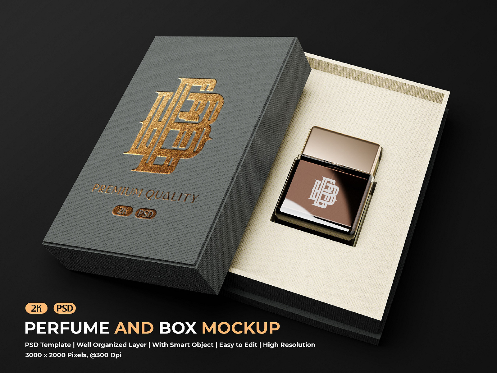 Perfume And Box Mockup by Febrina Noor Studio on Dribbble