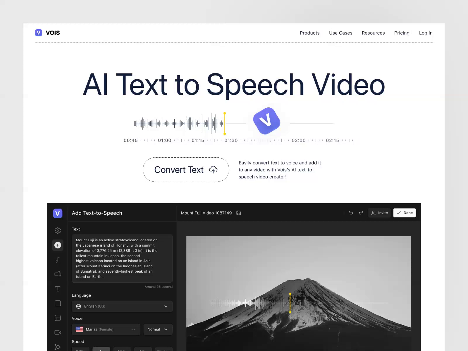 AI Voice Generator - Landing Page by Pixelate Studio on Dribbble