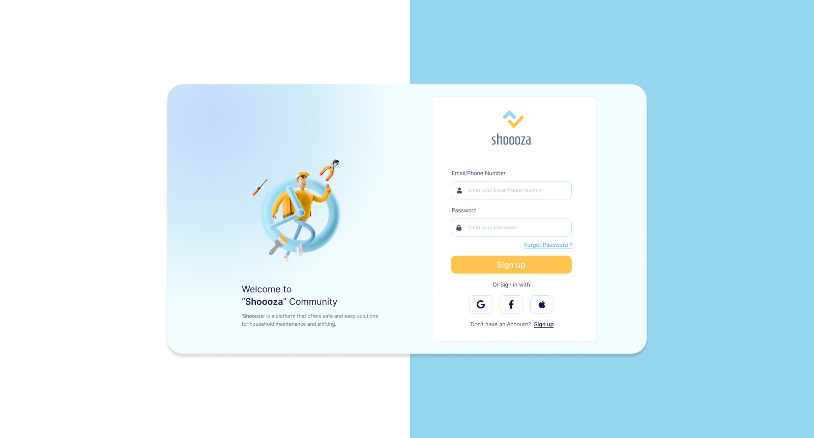 Sign Up Trend UI designs, themes, templates and downloadable graphic ...