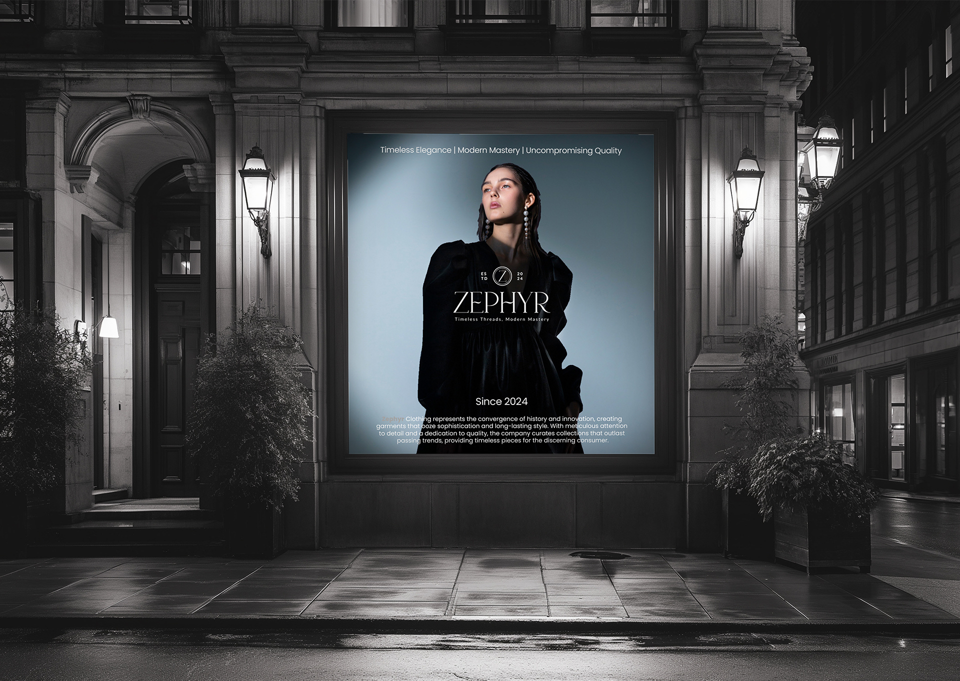 Zephyr_Clothing Brand Identity by Zunaira Khalid on Dribbble