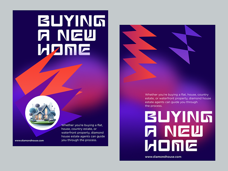 Diamond House - Poster Design by Riju Rajan on Dribbble