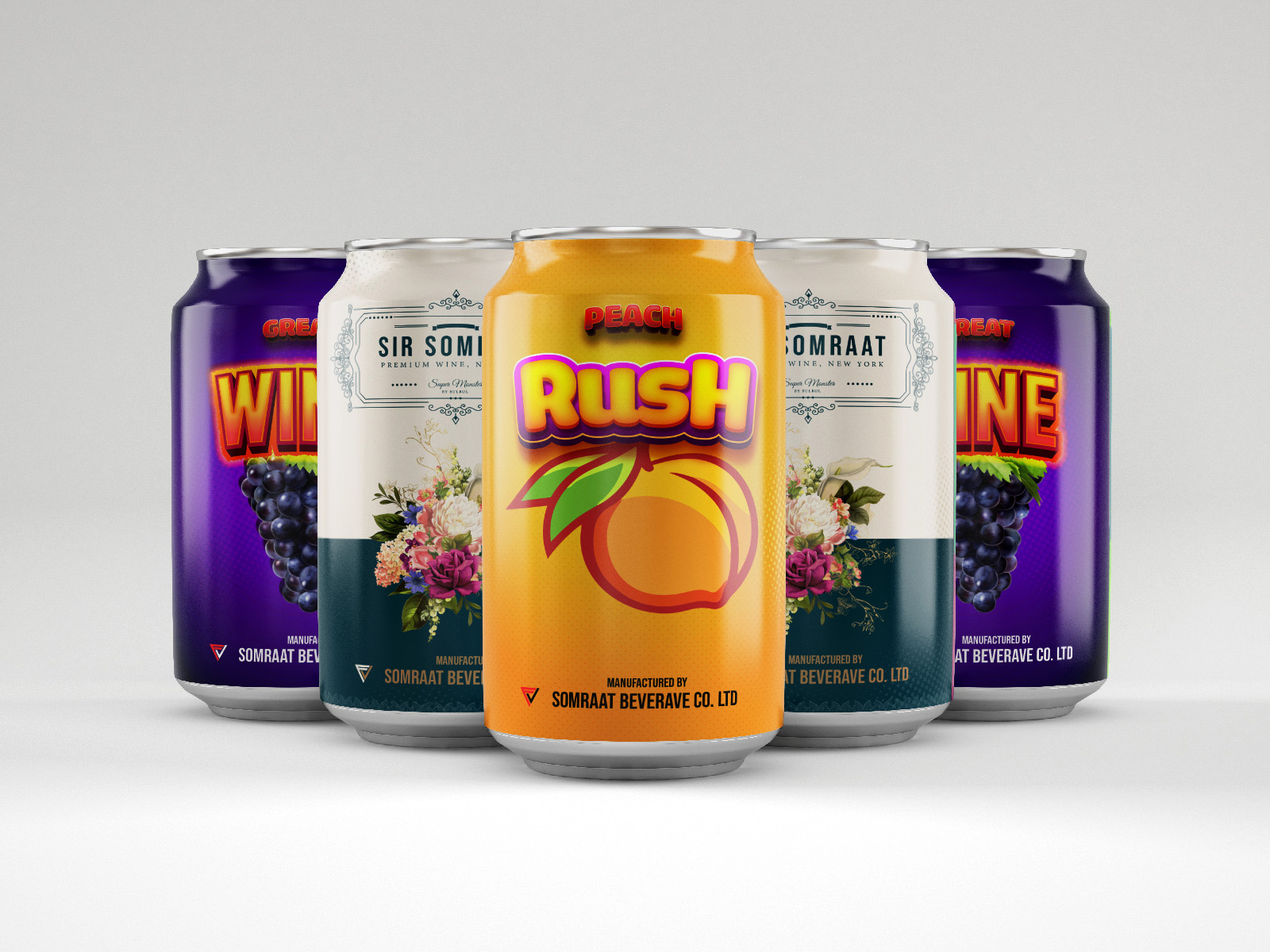 Juice Can Label Design by Somraat Packaging on Dribbble