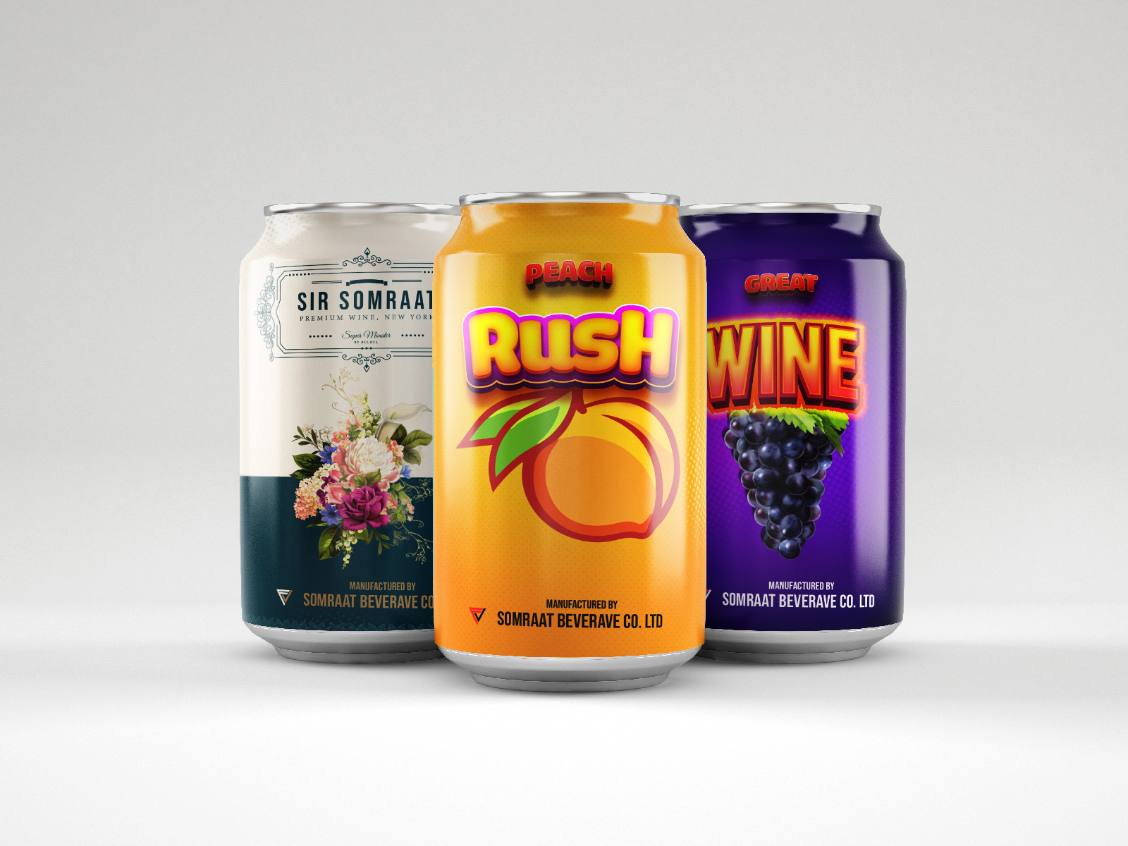 Juice Can Label Design by Somraat Packaging on Dribbble