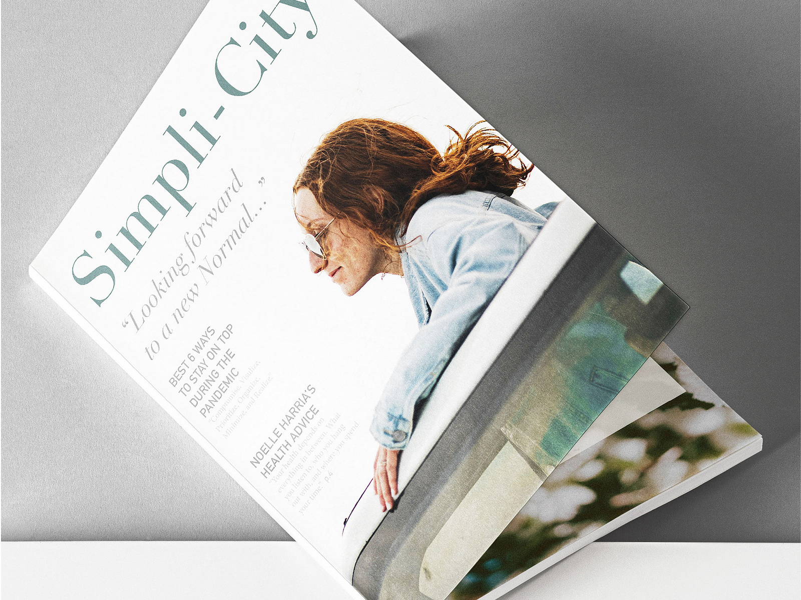 Simplicity Magazine by Kelly Lewis on Dribbble