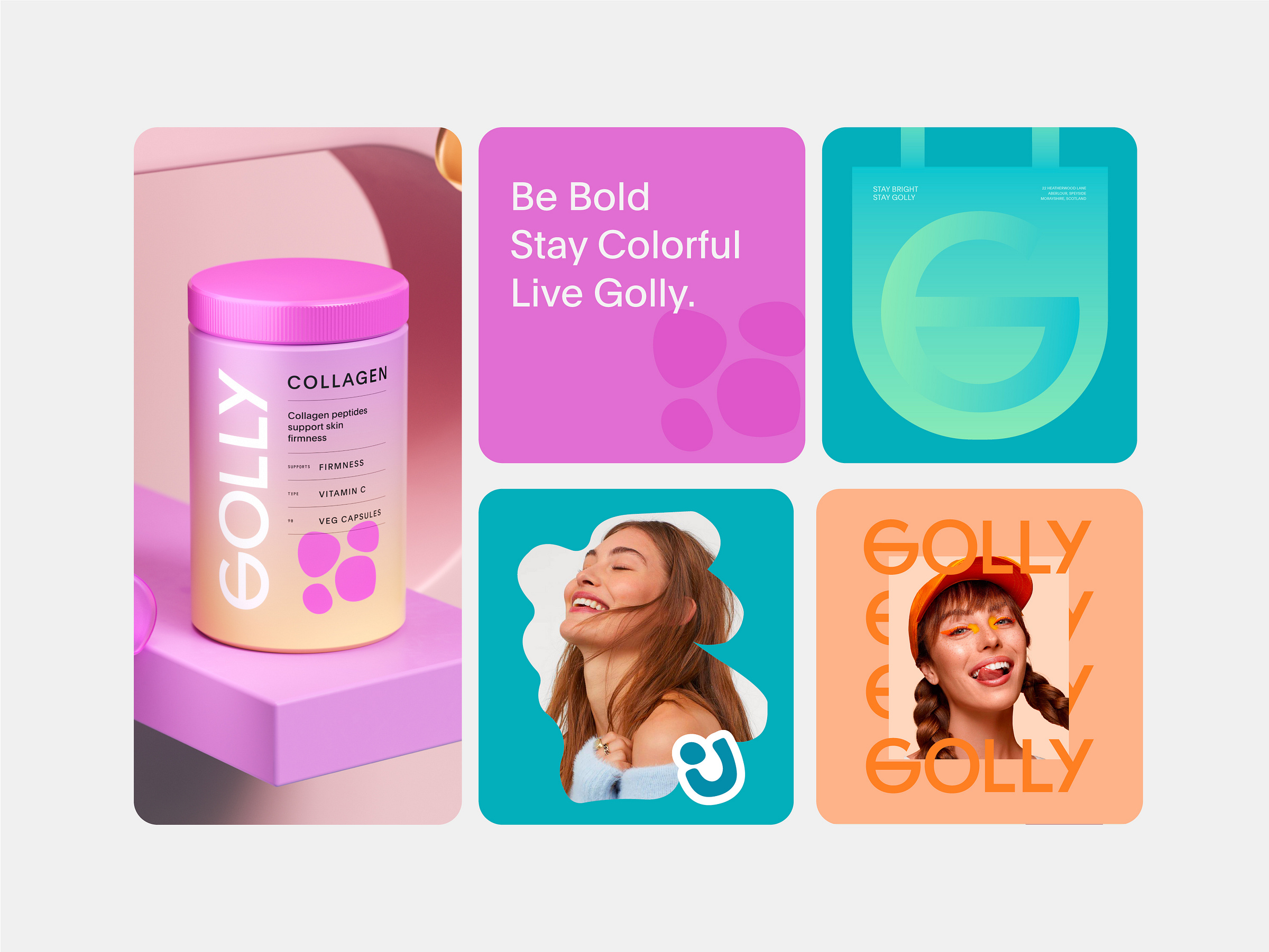 Supplement Branding & Packaging Design / Golly by Mustafa Akülker for ...