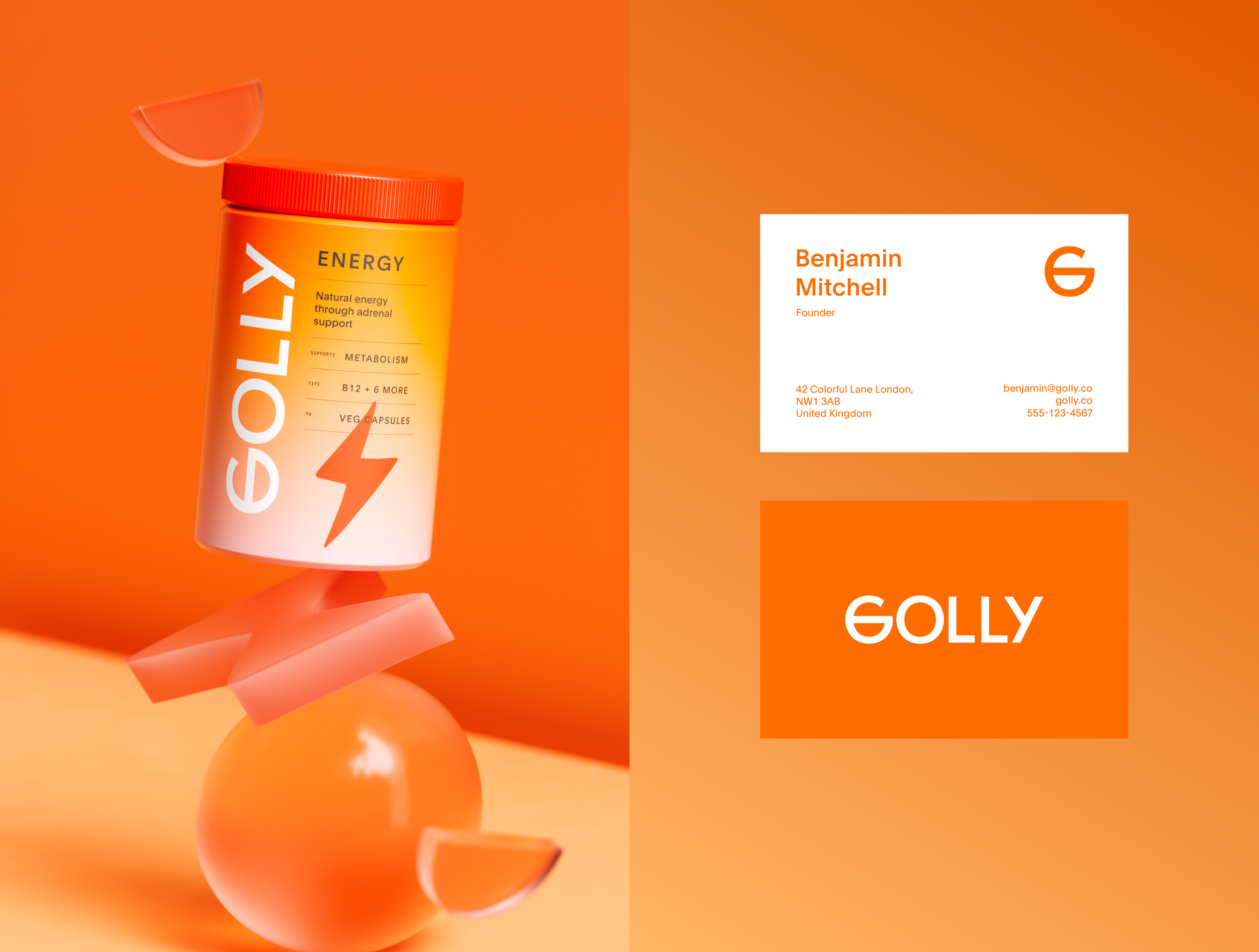 Supplement Branding & Packaging Design / Golly by Mustafa Akülker on ...