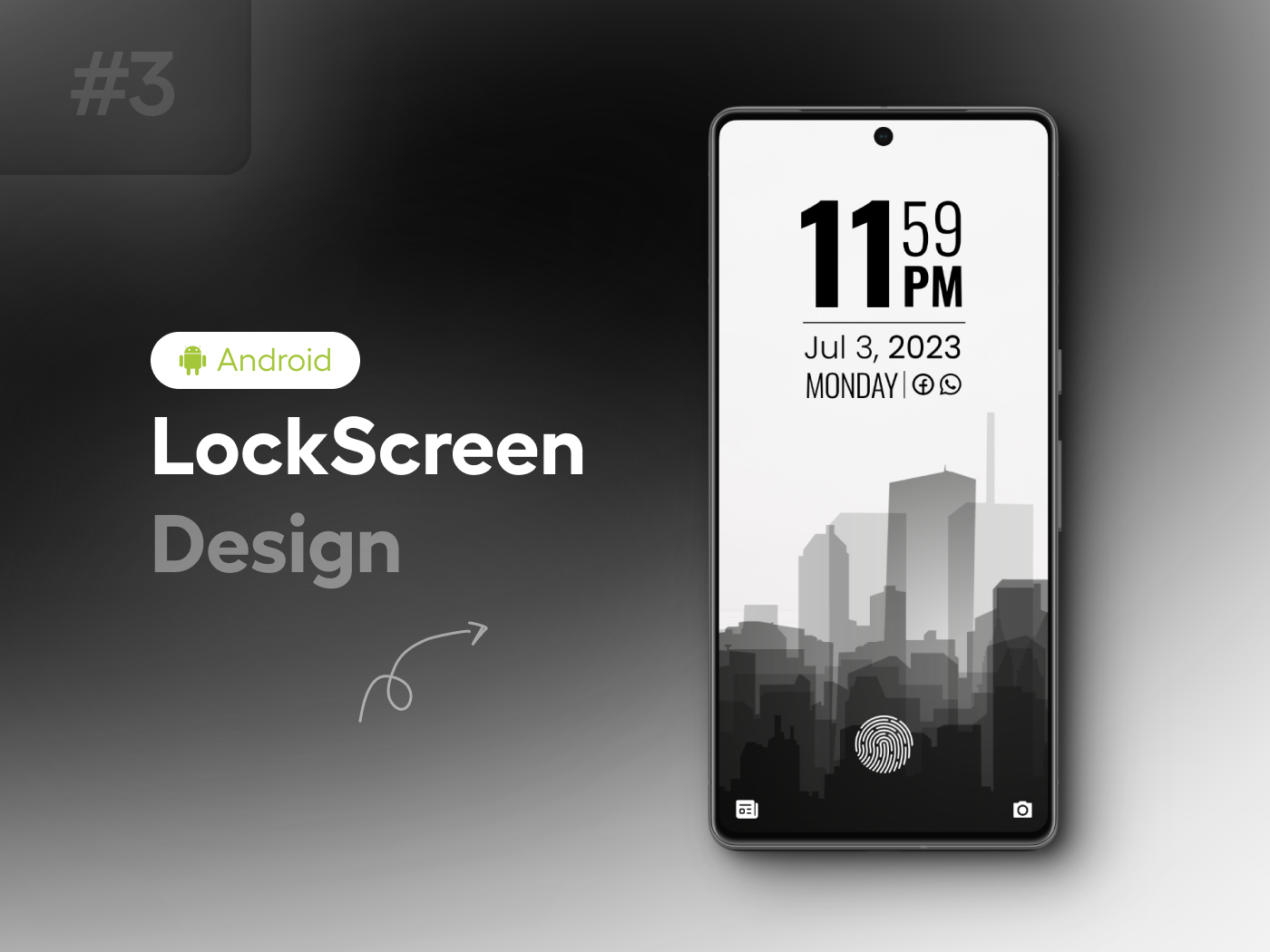 Android Lockscreens User Interface Design by Ankan Dutta on Dribbble