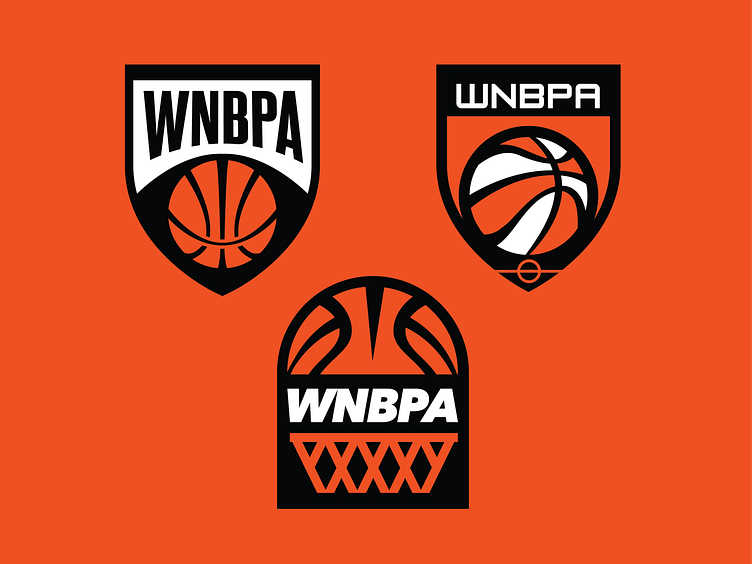 WNBPA Logo Designs - WNBA by Danielle Podeszek on Dribbble